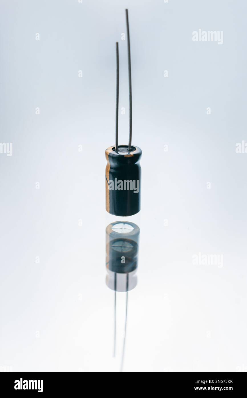 bipolar electric capacitor component electrode Stock Photo - Alamy