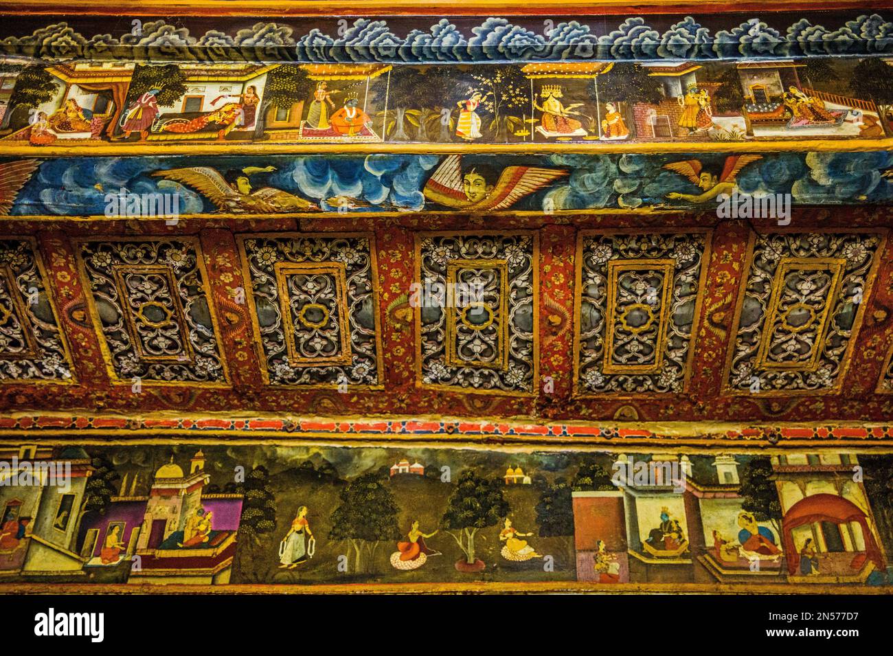 Interior junagarh fort bikaner rajasthan hi-res stock photography and ...