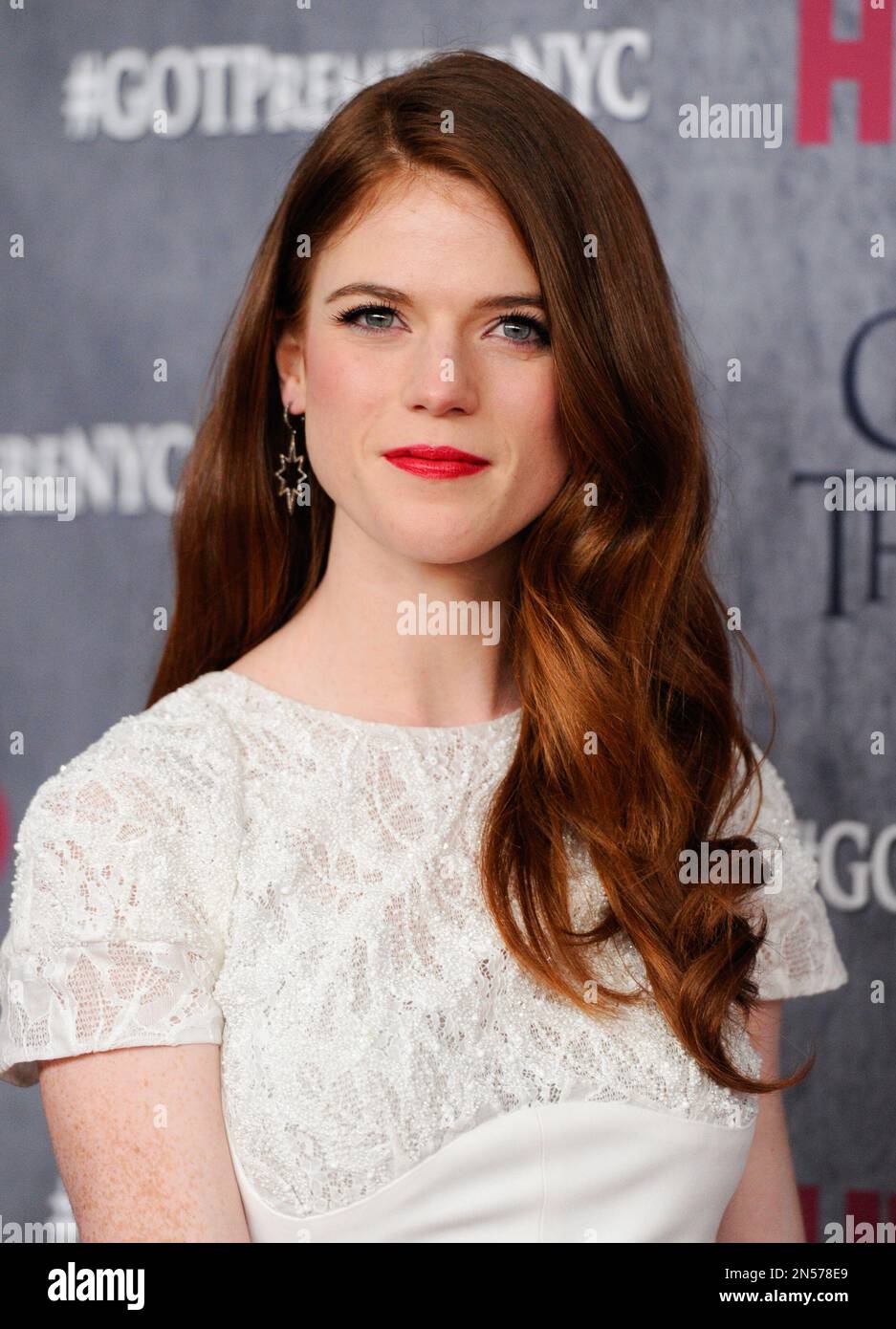 Actress Rose Leslie attends HBO's "Game of Thrones" fourth season ...