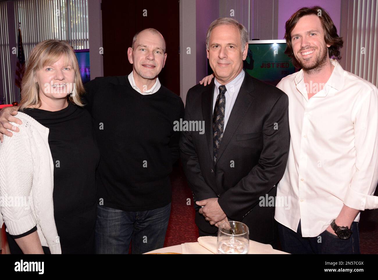 Maureen Fisher, and from left, John Fisher, Kevin Hamburger, and Nick ...