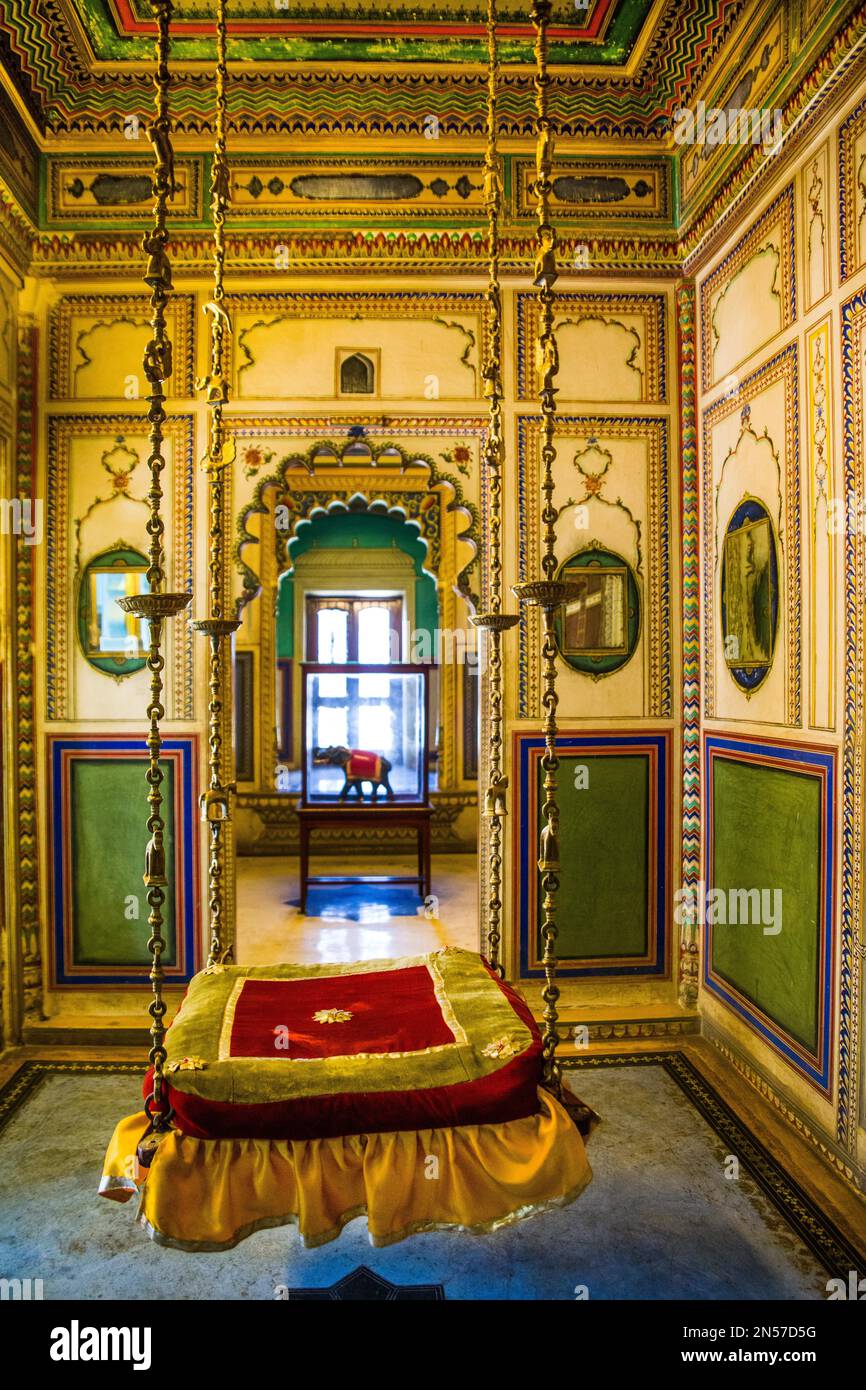Maharaja Swing at Moti Mahal, City Palace Museum, Udaipur, Udaipur ...