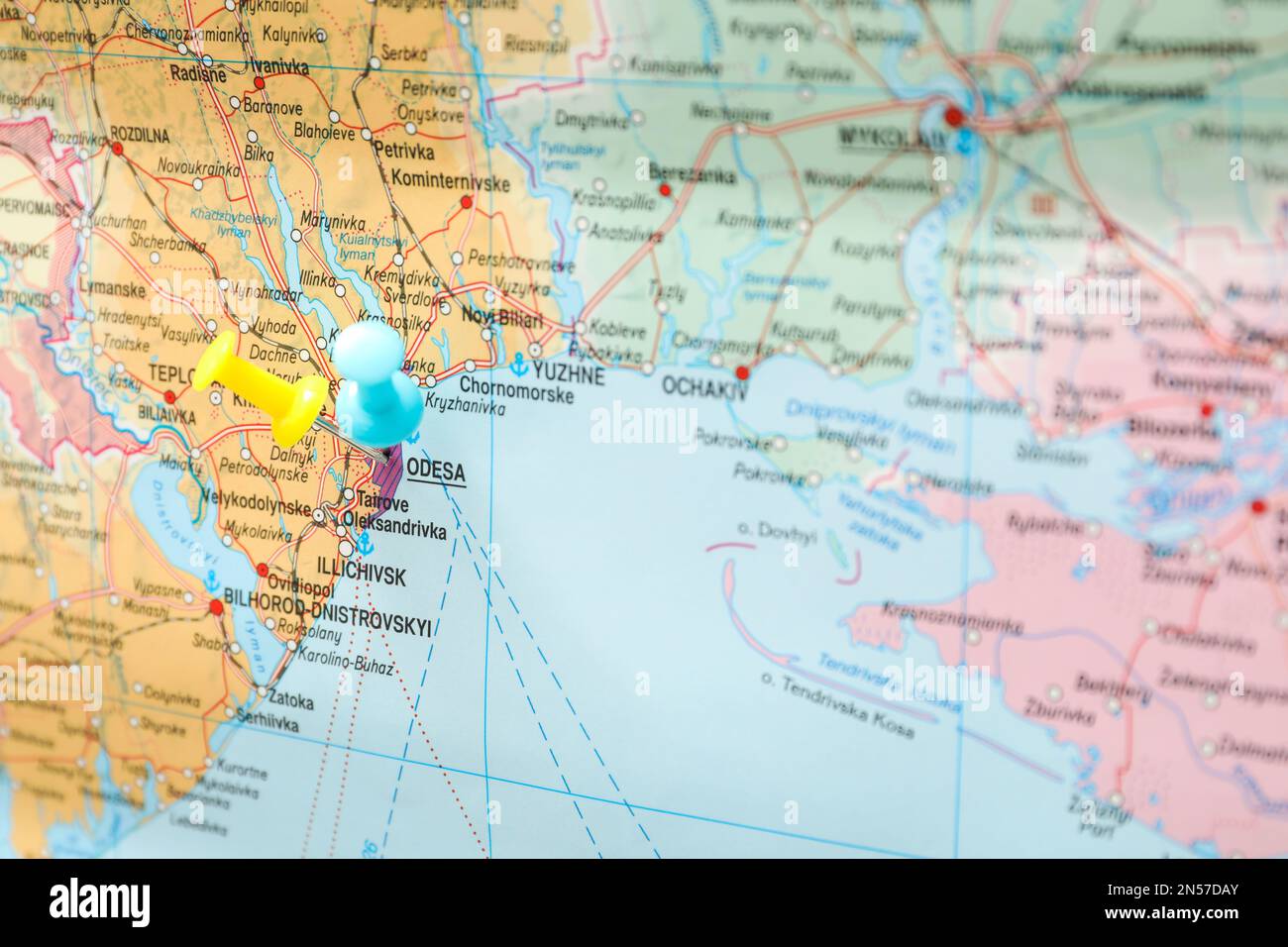 Map pins and object hi-res stock photography and images - Alamy