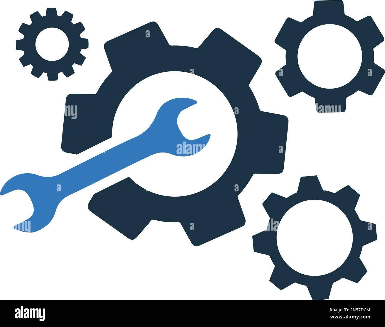 Setting, setup, configuration, optimization icon. Well organized simple vector illustration ...