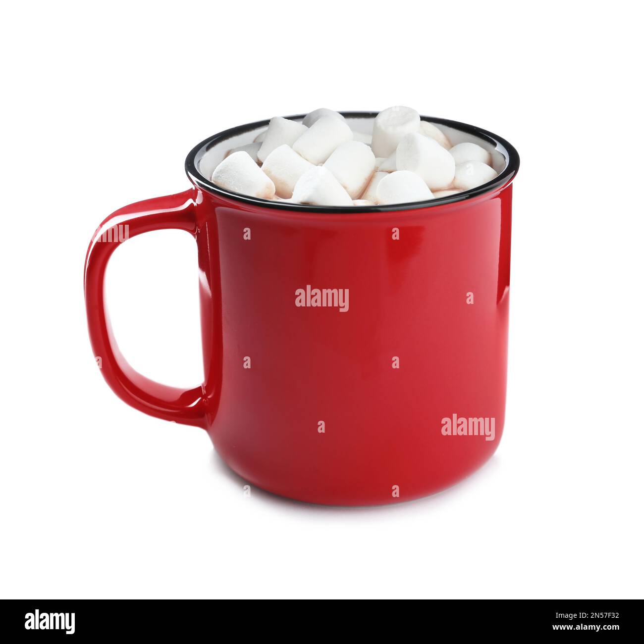 Christmas marshmallows new year Cut Out Stock Images & Pictures - Alamy