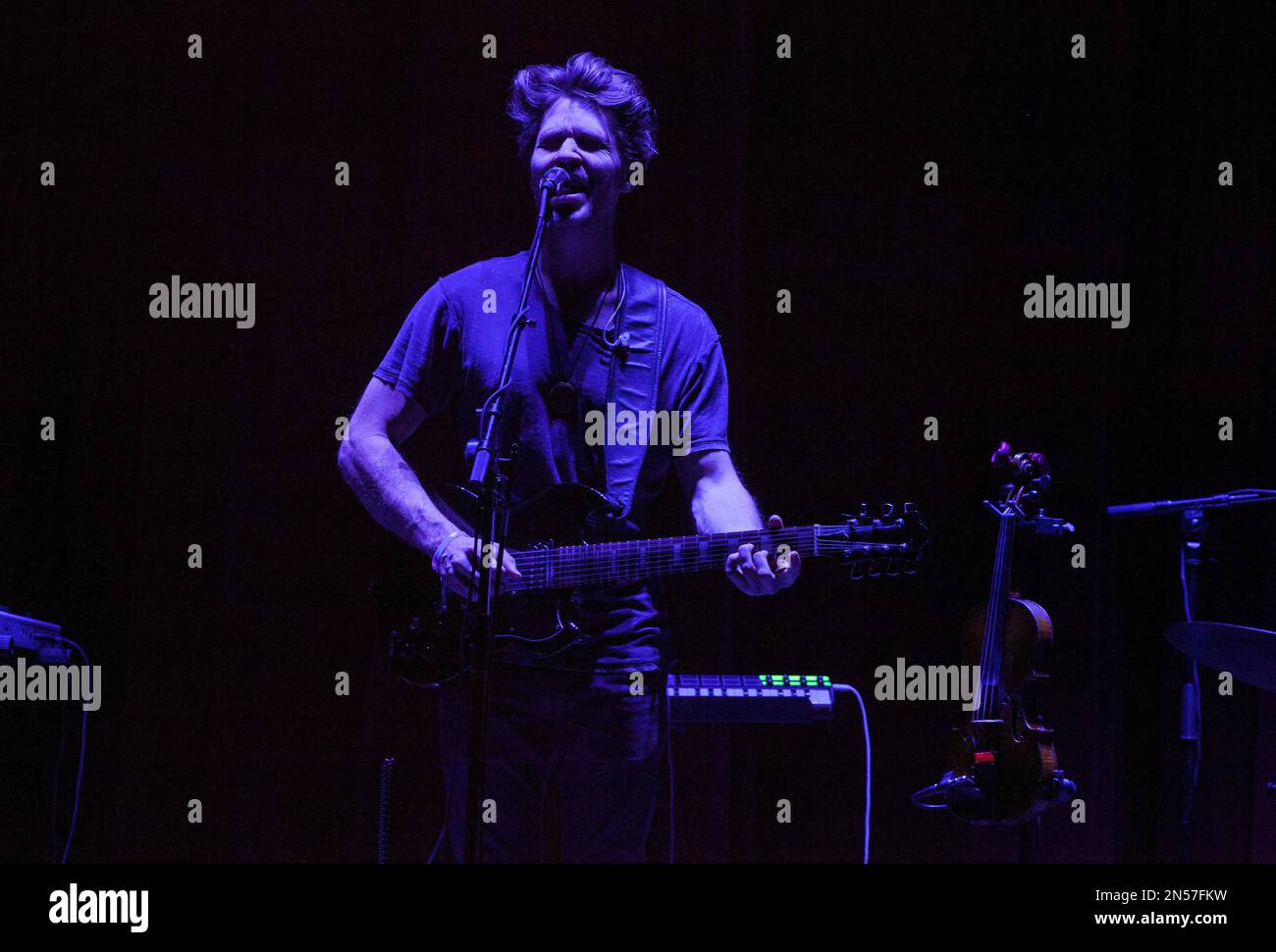 Los Angeles-based singer-songwriter Lo-Fang performs in concert at the ...