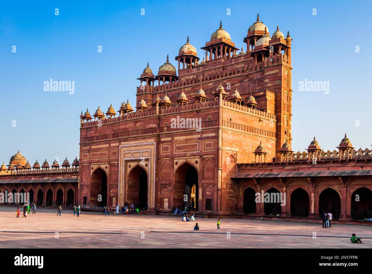 Entrance Gate, Jami Masjid, Fatehpur Sikri, Fatehpur Sikri, Uttar ...