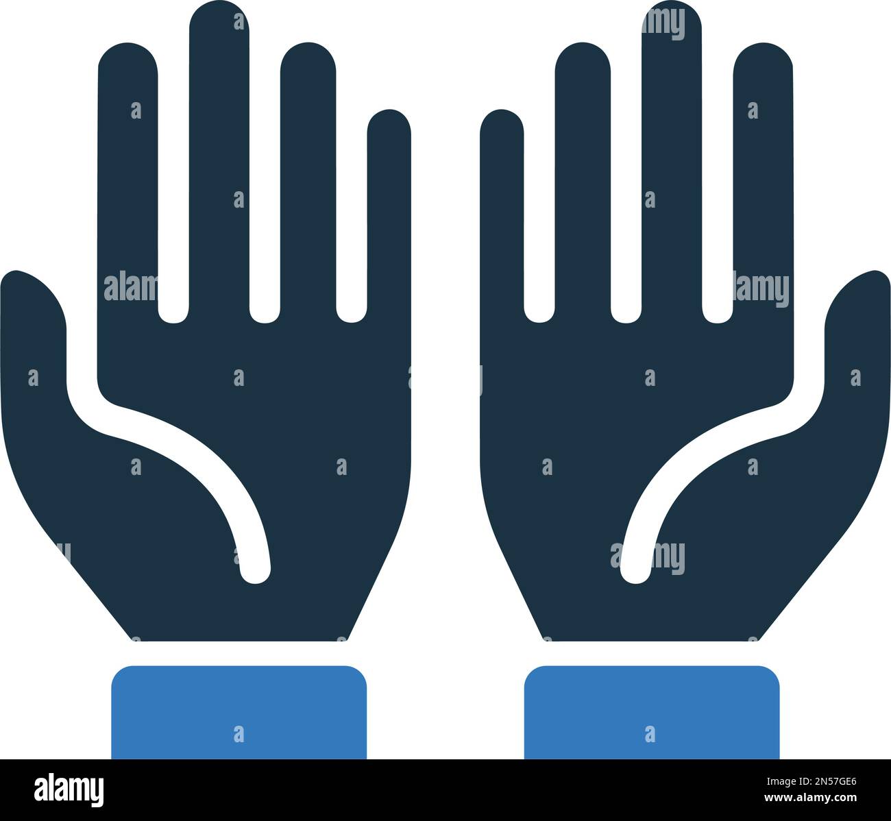 Raise, hand, gesture icon - Vector EPS file. Perfect use for print ...