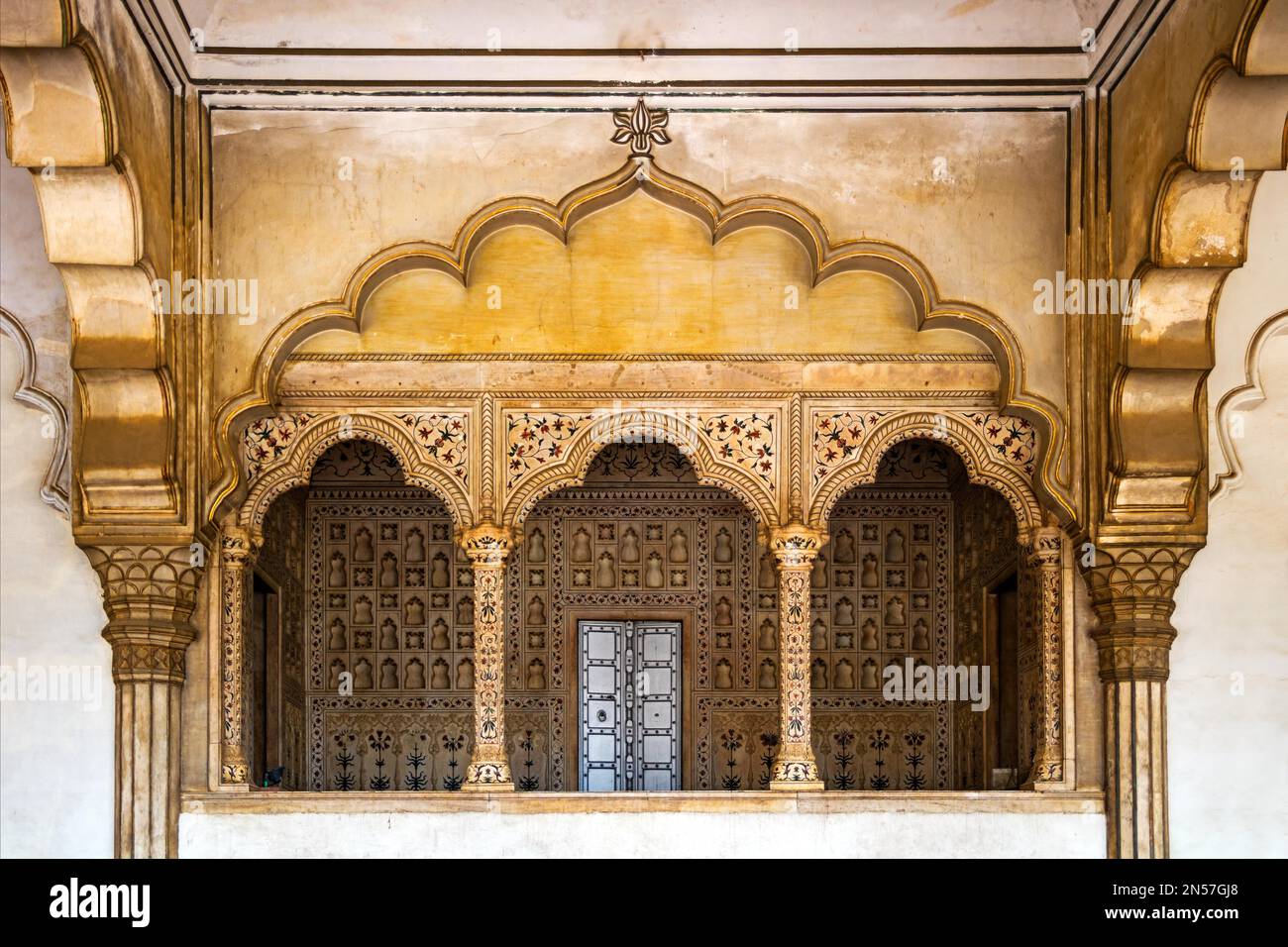 Diwan-i-Am Audience Hall, The Red Fort, Agra, Agra, Uttar Pradesh ...