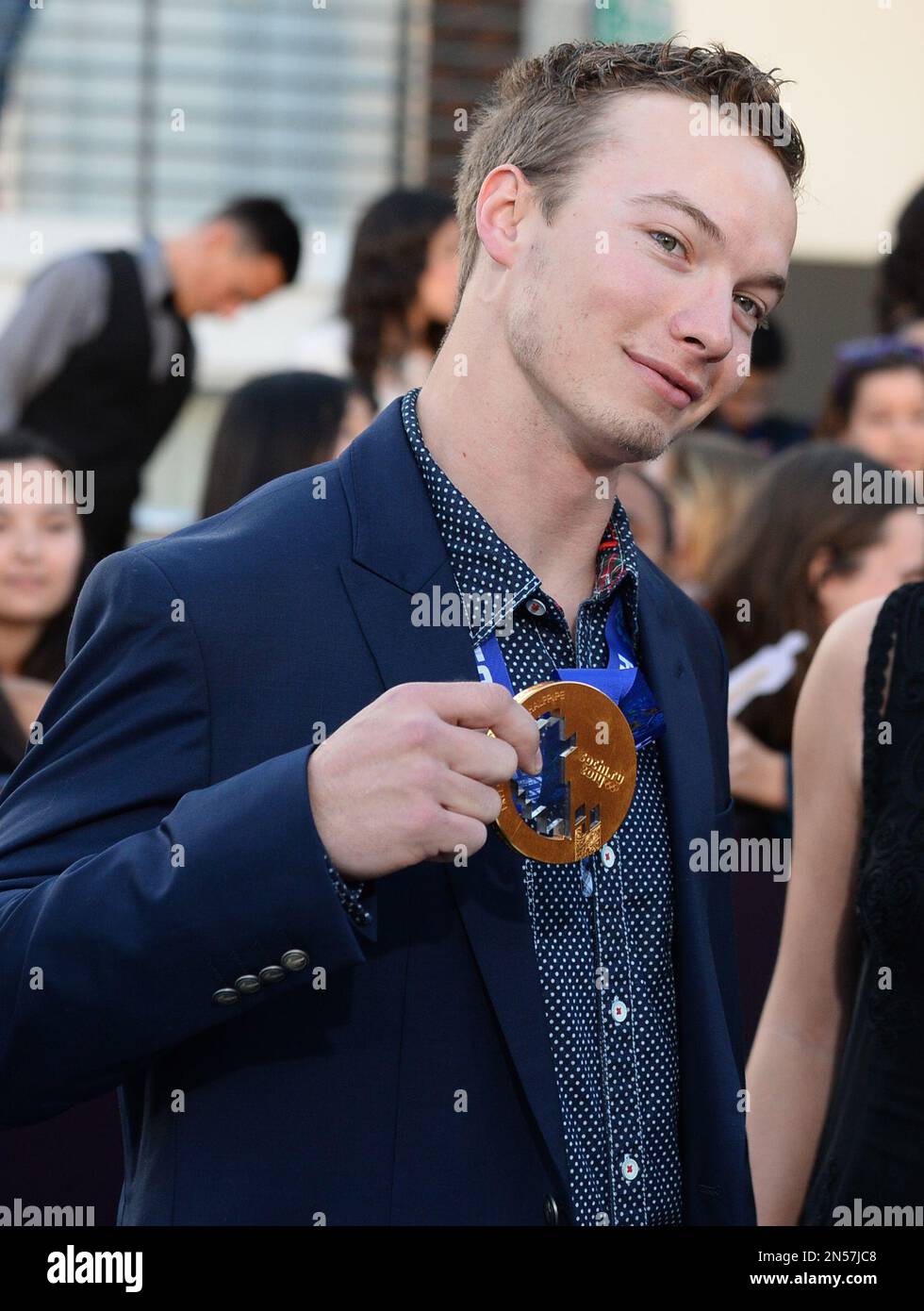 David Wise arrives at the world premiere of "Divergent" at the Westwood ...