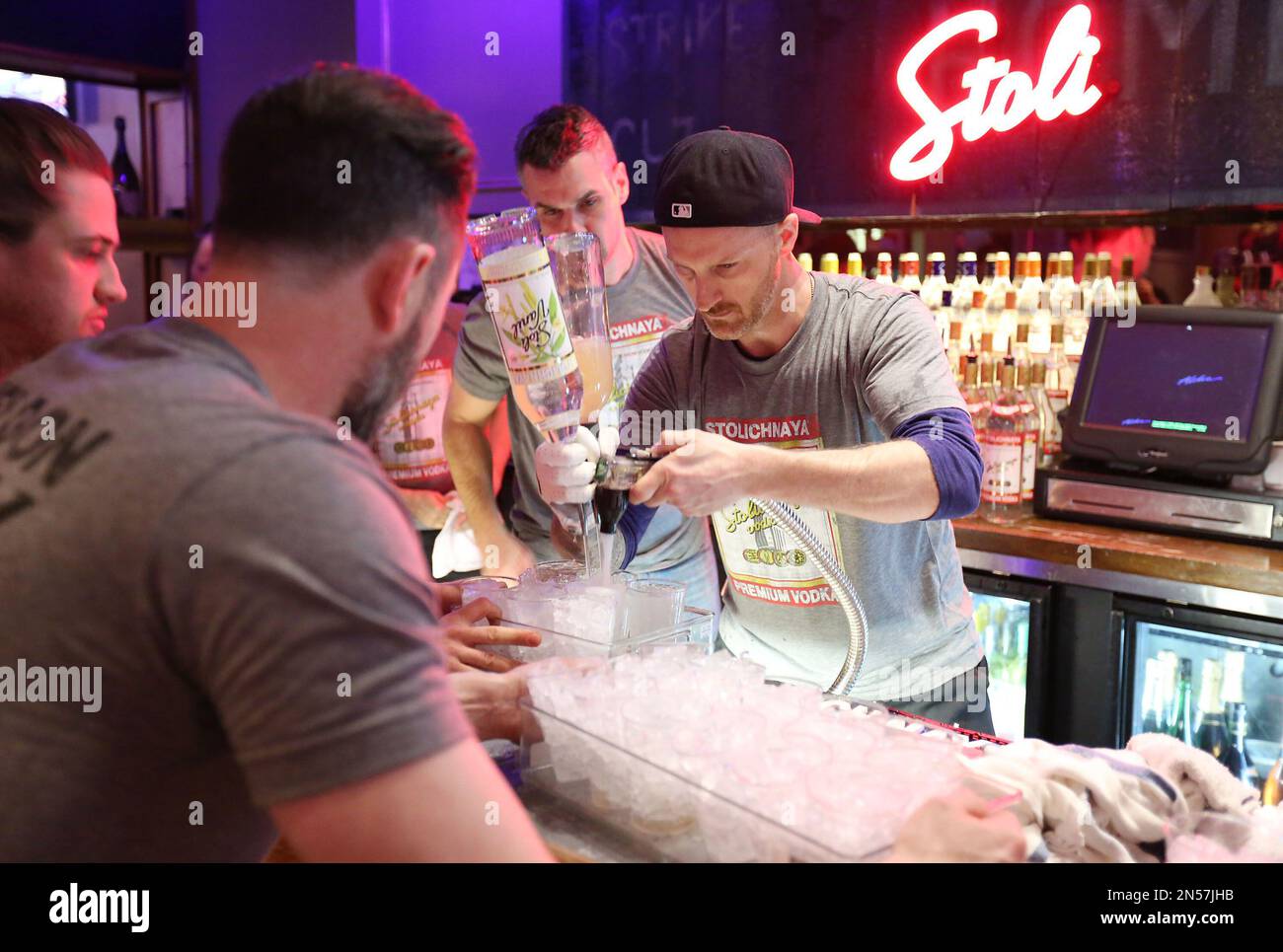 Manhattan bartender Sheldon Wiley creates a few of his 1,905 cocktails ...