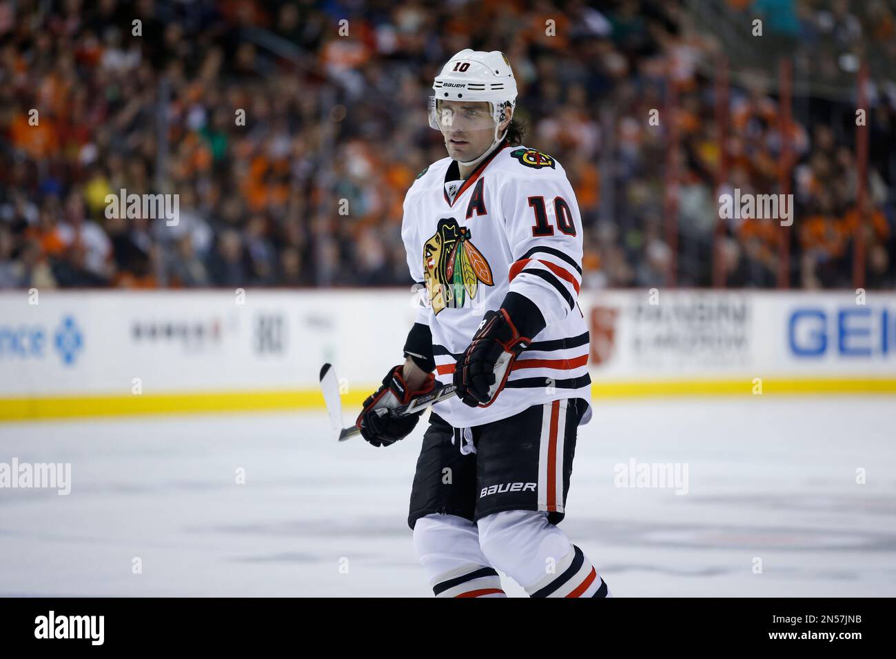 Chicago Blackhawks' Patrick Sharp in action during an NHL hockey game ...