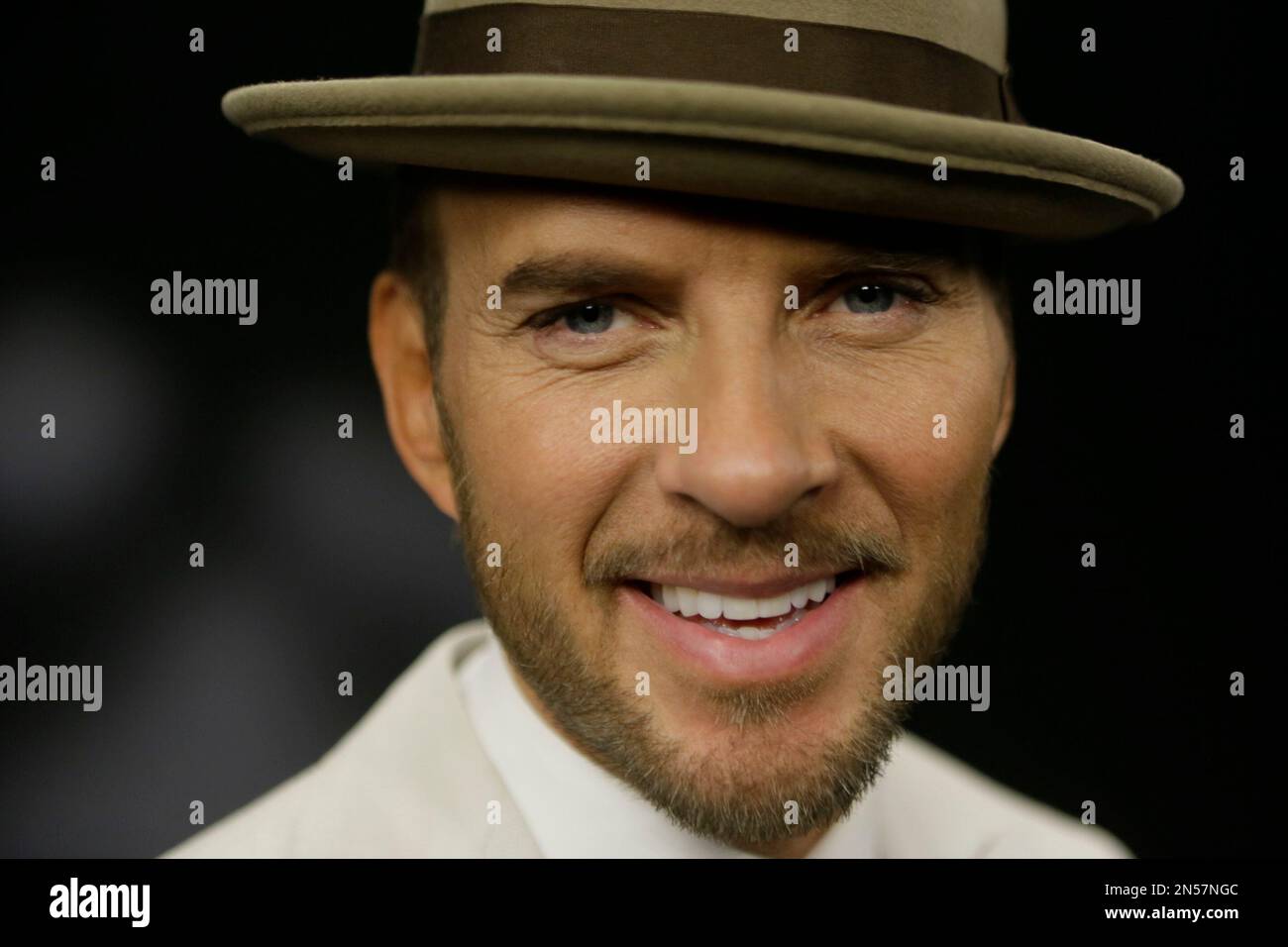 In this photo taken Thursday, March 13, 2014, English singer-songwriter ...