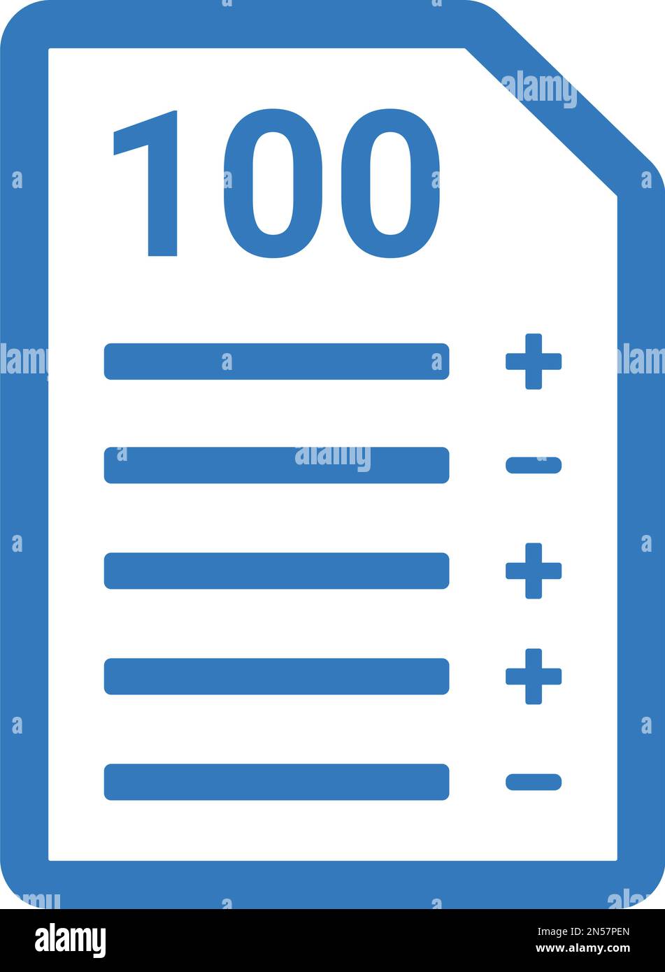 Project result Stock Vector Images - Alamy