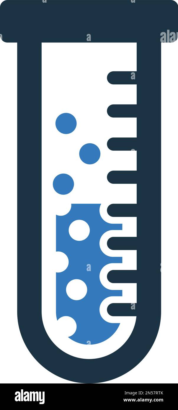 Test, tube, chemistry icon - Simple editable vector EPS file Stock ...
