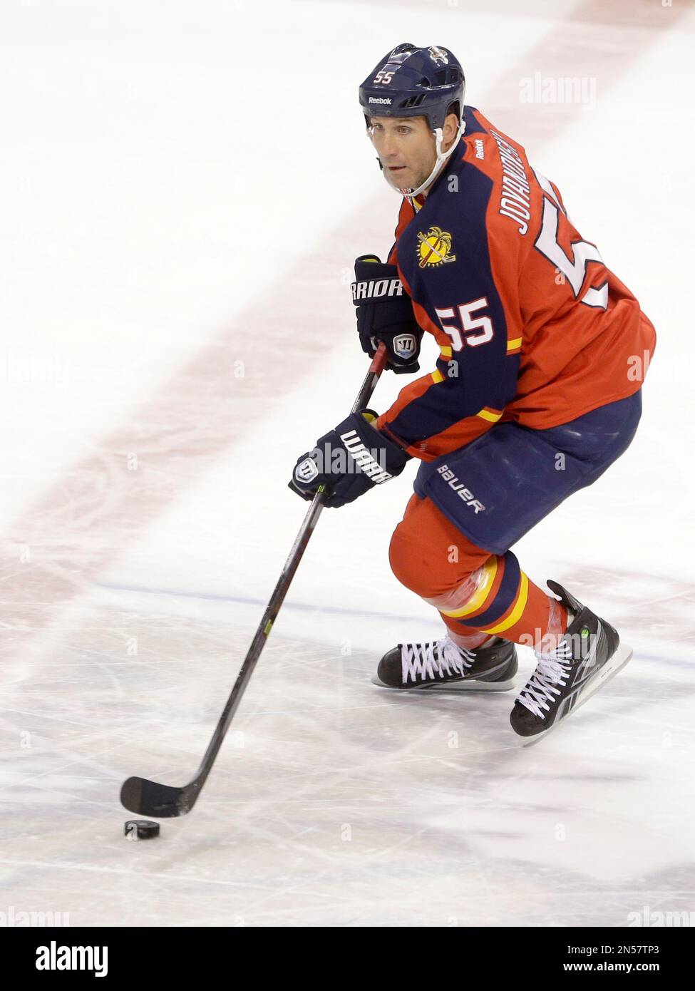 Florida Panthers defenseman Ed Jovanovski is shown during the first ...