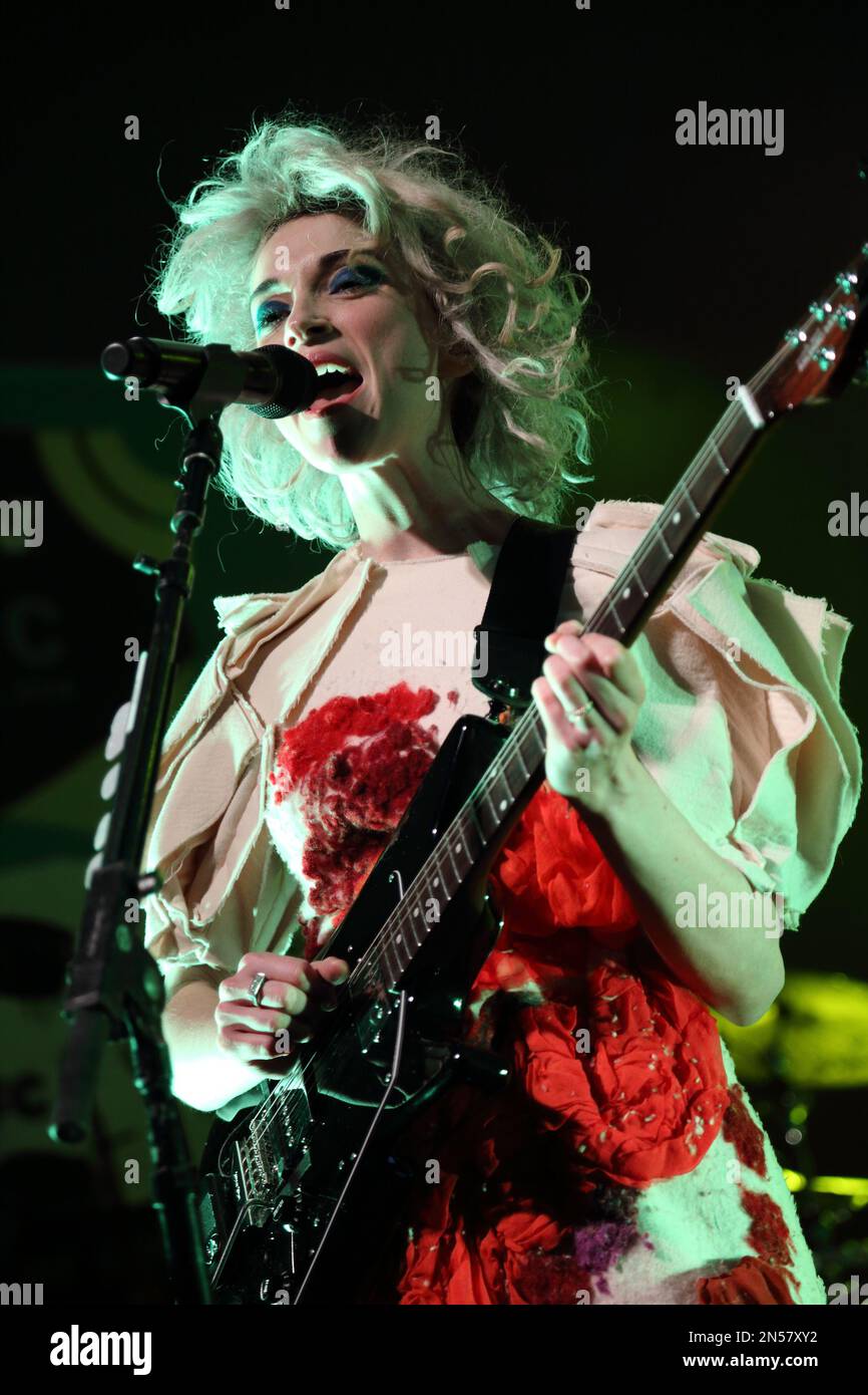Annie Clark aka St. Vincent performs at The NPR Showcase at the 2014 ...