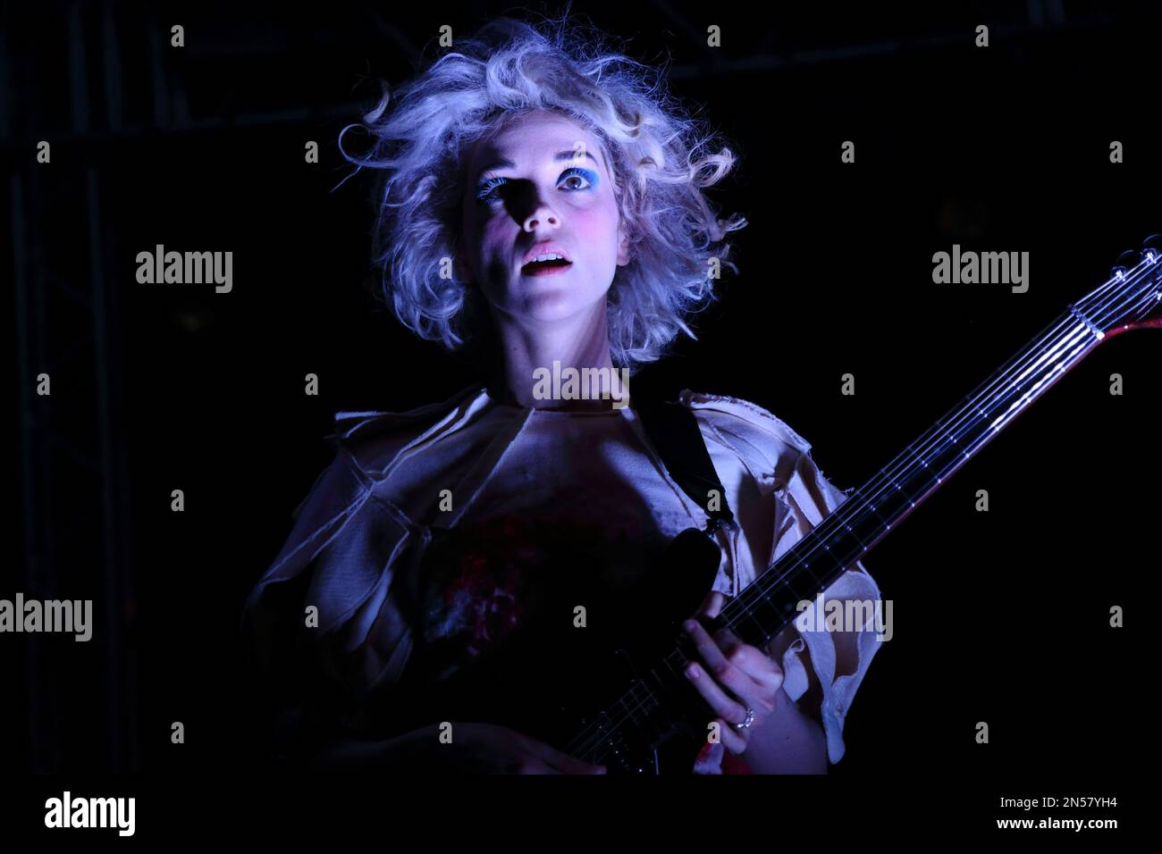 Annie Clark aka St. Vincent performs at The NPR Showcase at the 2014 ...