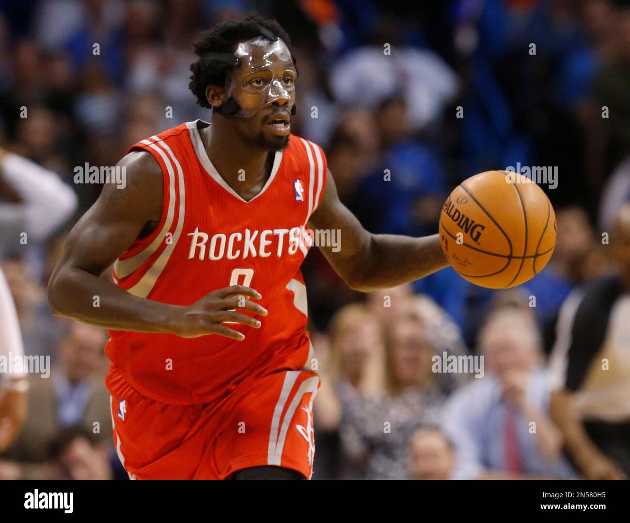 Houston Rockets guard Pat Beverley (2) brings the ball up the court ...