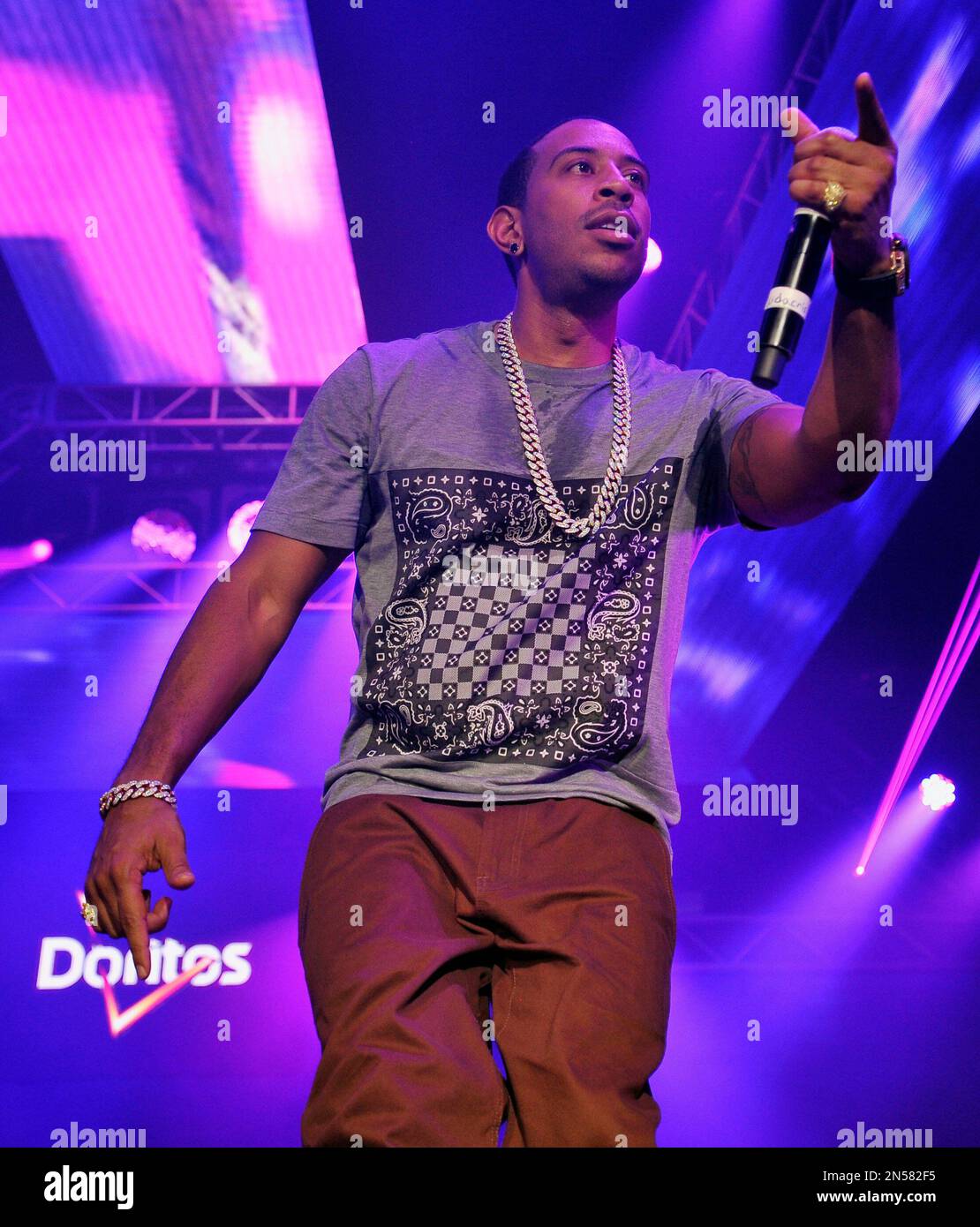 Hip hop artist Ludacris headlines at the Doritos #BoldStage at the ...