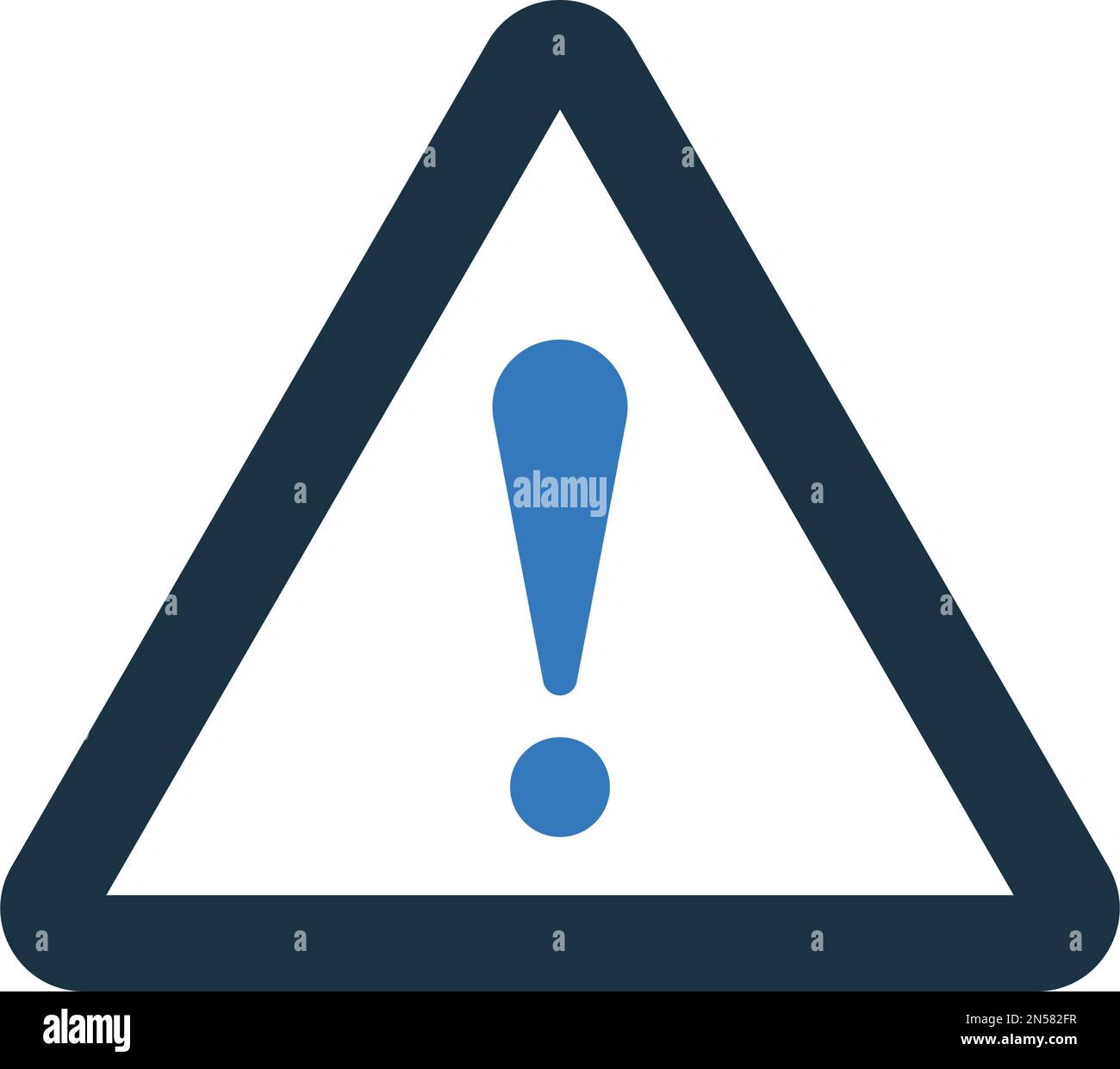 Warning, board icon - Simple editable vector EPS file Stock Vector ...