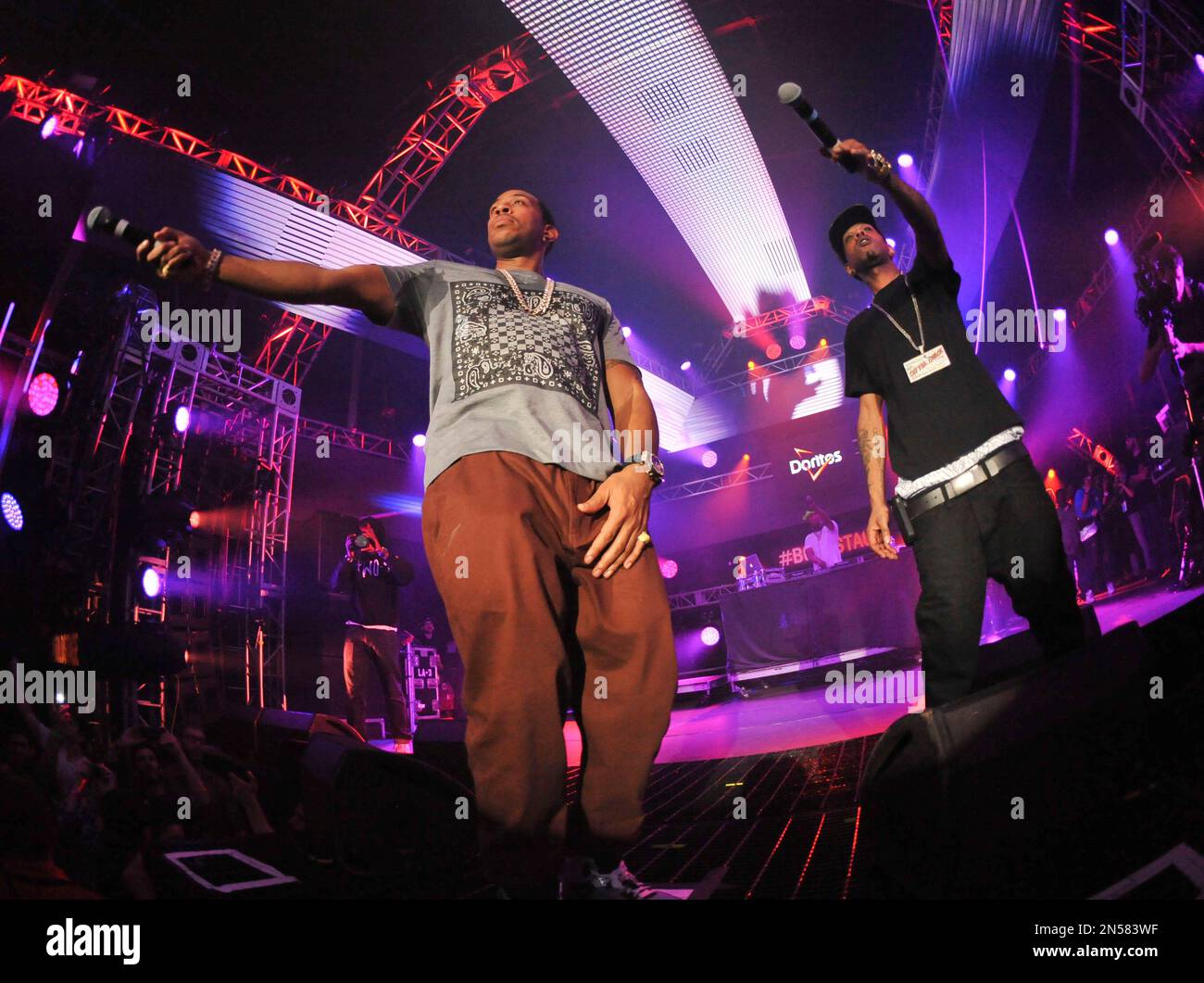 Hip hop artist Ludacris headlines at the Doritos #BoldStage at the ...