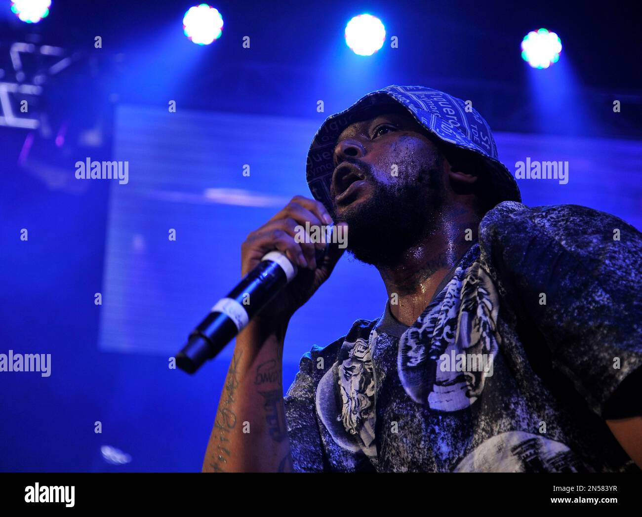 Los Angeles rapper Schoolboy Q performs on the Doritos #BoldStage at ...