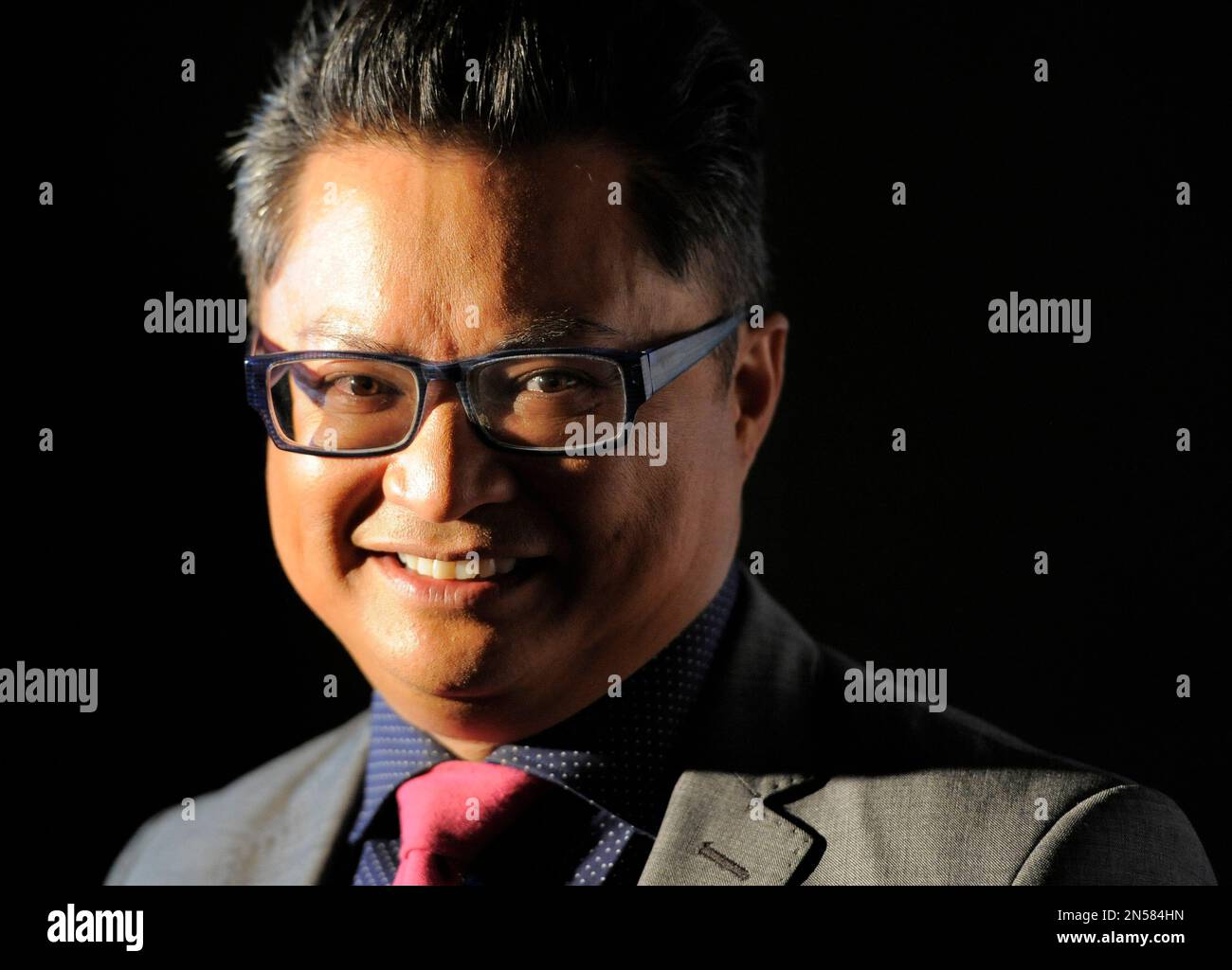 Fusion Achievement Award winner Alec Mapa poses at the Outfest 2014 ...