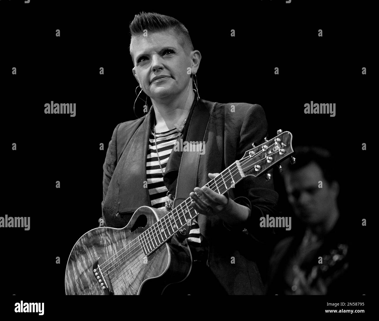 Lead singer Natalie Maines of Dixie Chicks performs on stage during the ...