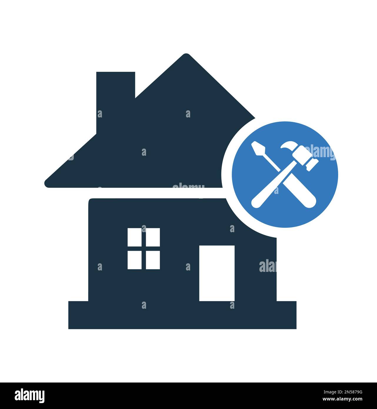 Maintenance, construction icon - Simple editable vector EPS file Stock ...