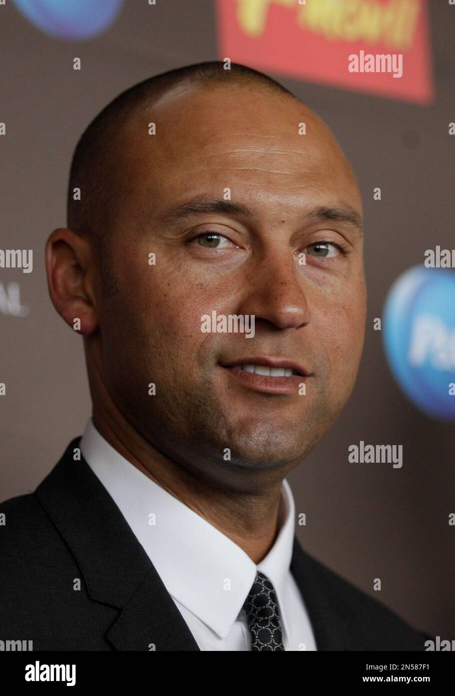 New York Yankees captain Derek Jeter speaks at a press conference in ...
