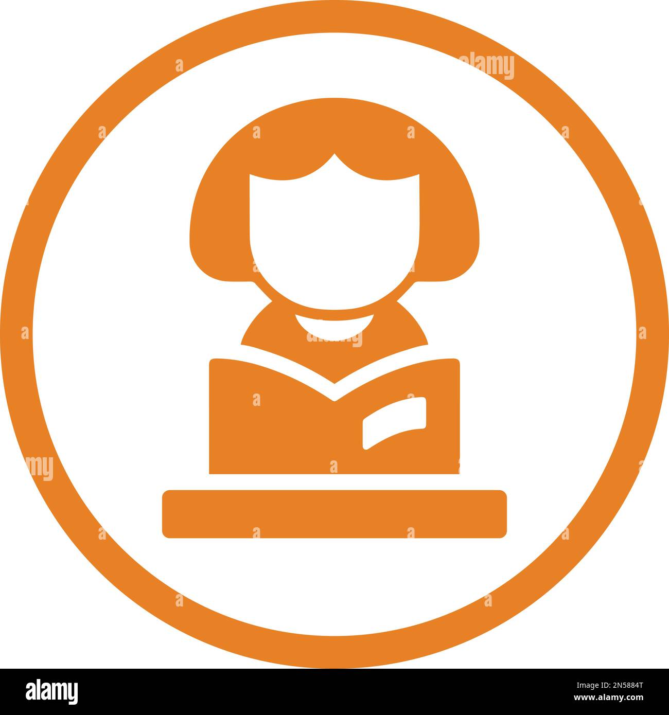 Study, reading, book icon - Simple editable vector EPS file Stock ...
