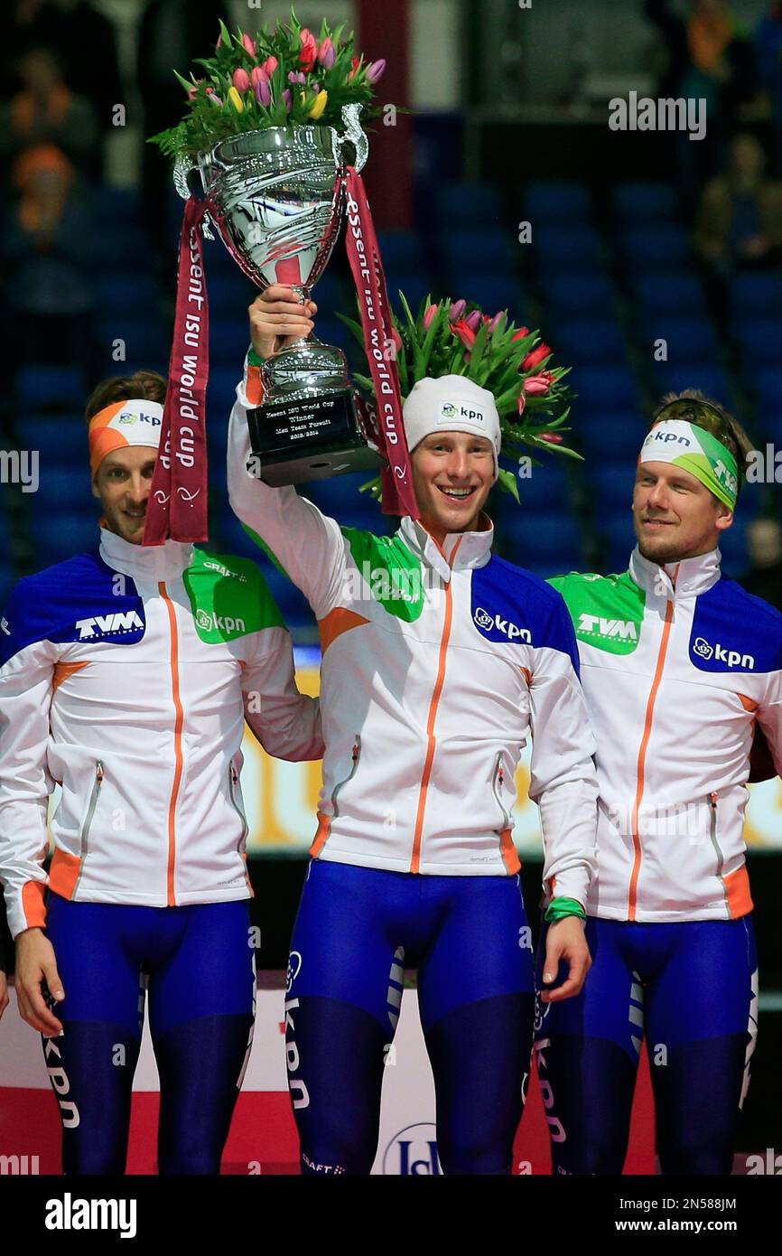 Team Netherlands with Christijn Groeneveld, left, Jan Blokhuijsen ...
