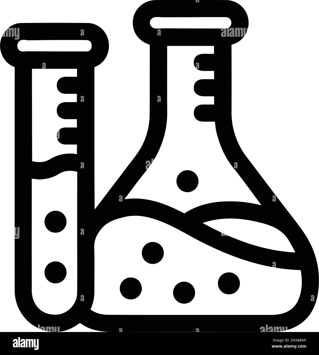Science, laboratory, chemical icon - Simple editable vector EPS file ...