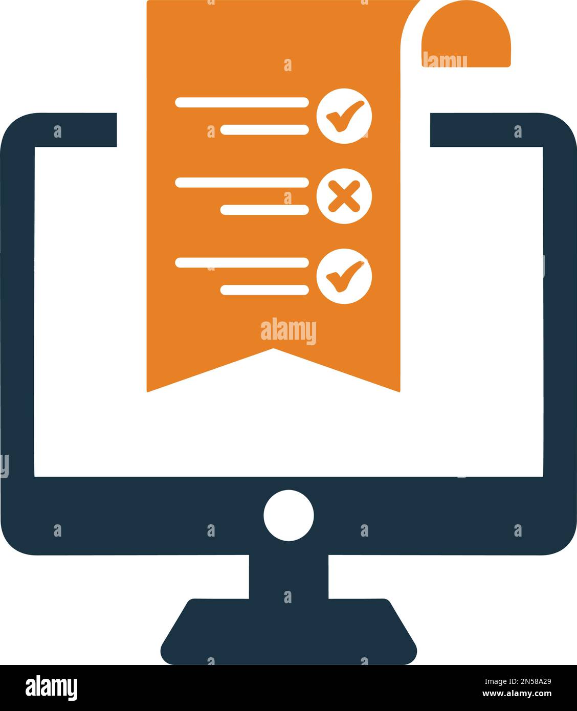 Quiz icon outline vector Cut Out Stock Images & Pictures - Alamy