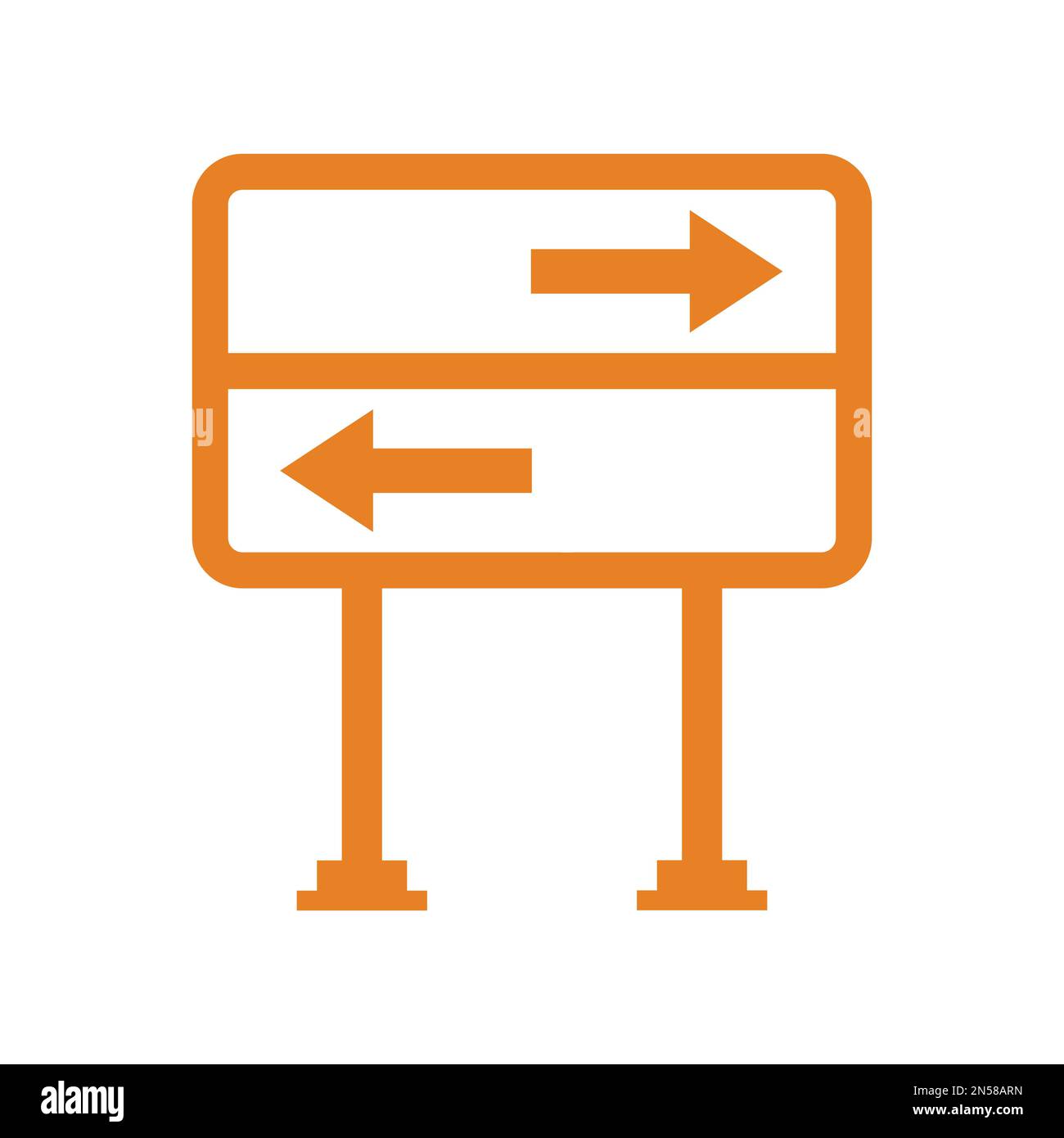 Traffic, sign, direction icon - Vector EPS file. Perfect use for print ...