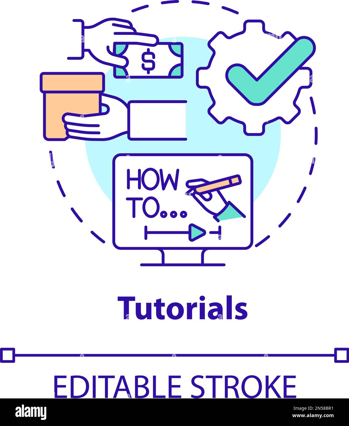 Product explanation Stock Vector Images - Alamy