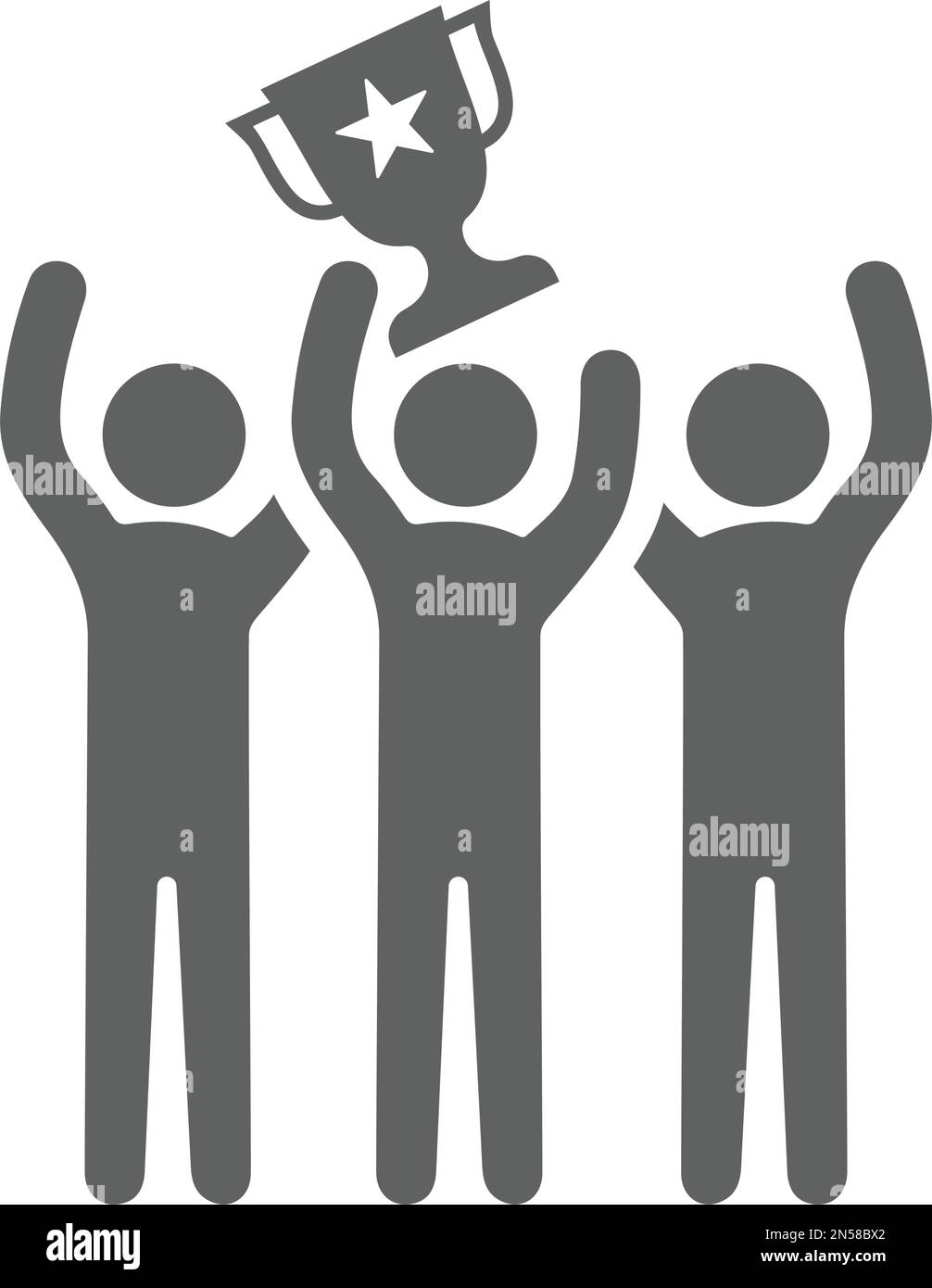 Winner, champion, achievement icon - Simple editable vector EPS file ...