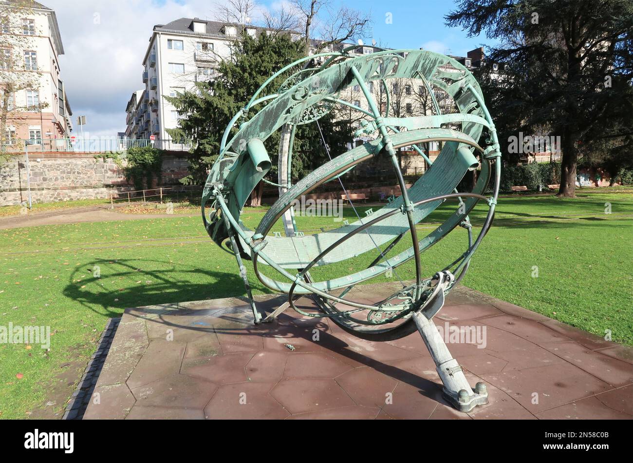 Equatorial sundial on river hi-res stock photography and images - Alamy