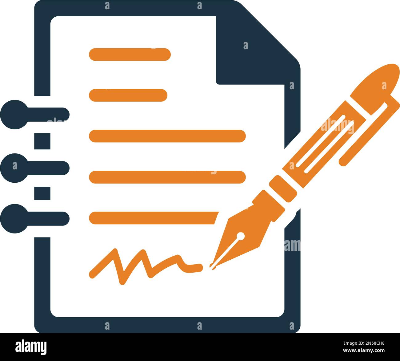 Write, writing, pen icon - Simple editable vector EPS file Stock Vector Image & Art - Alamy