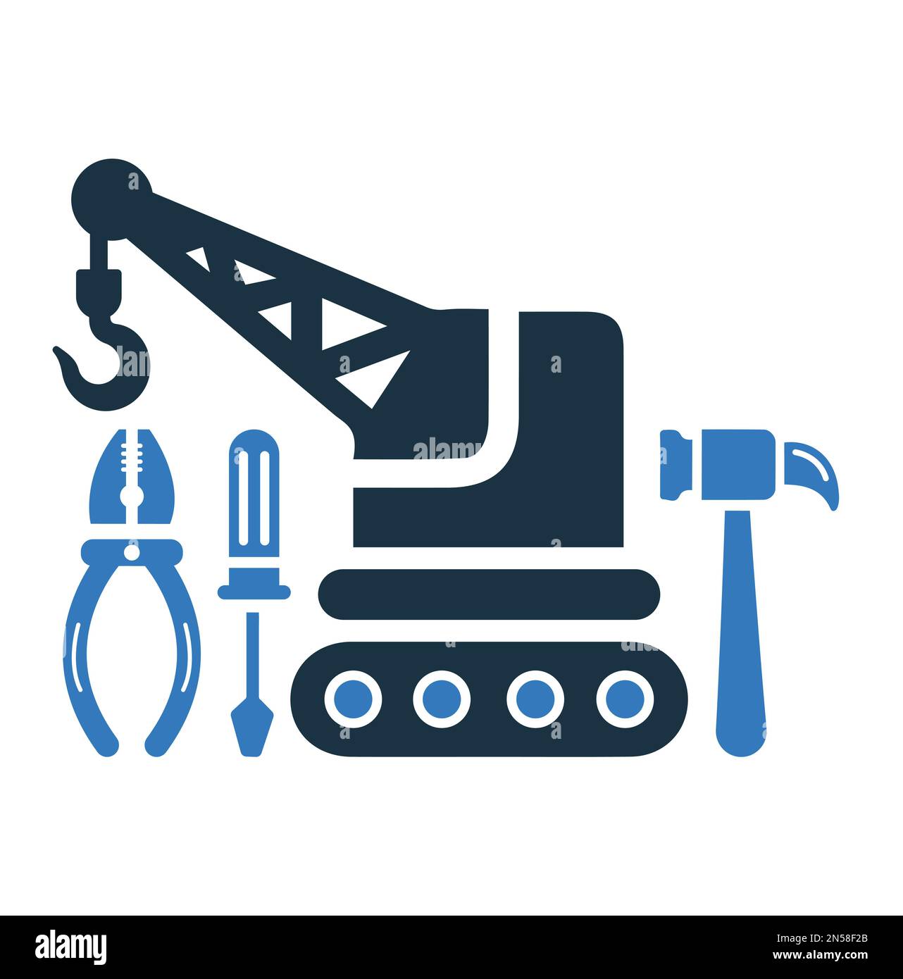 Maintenance, construction work icon - Vector EPS file. Perfect use for ...