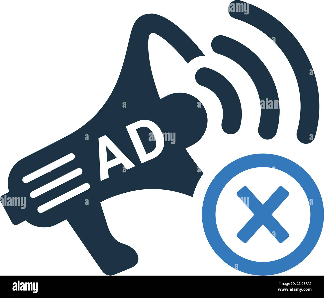 Stop, promotion, marketing icon - Simple editable vector EPS file Stock ...