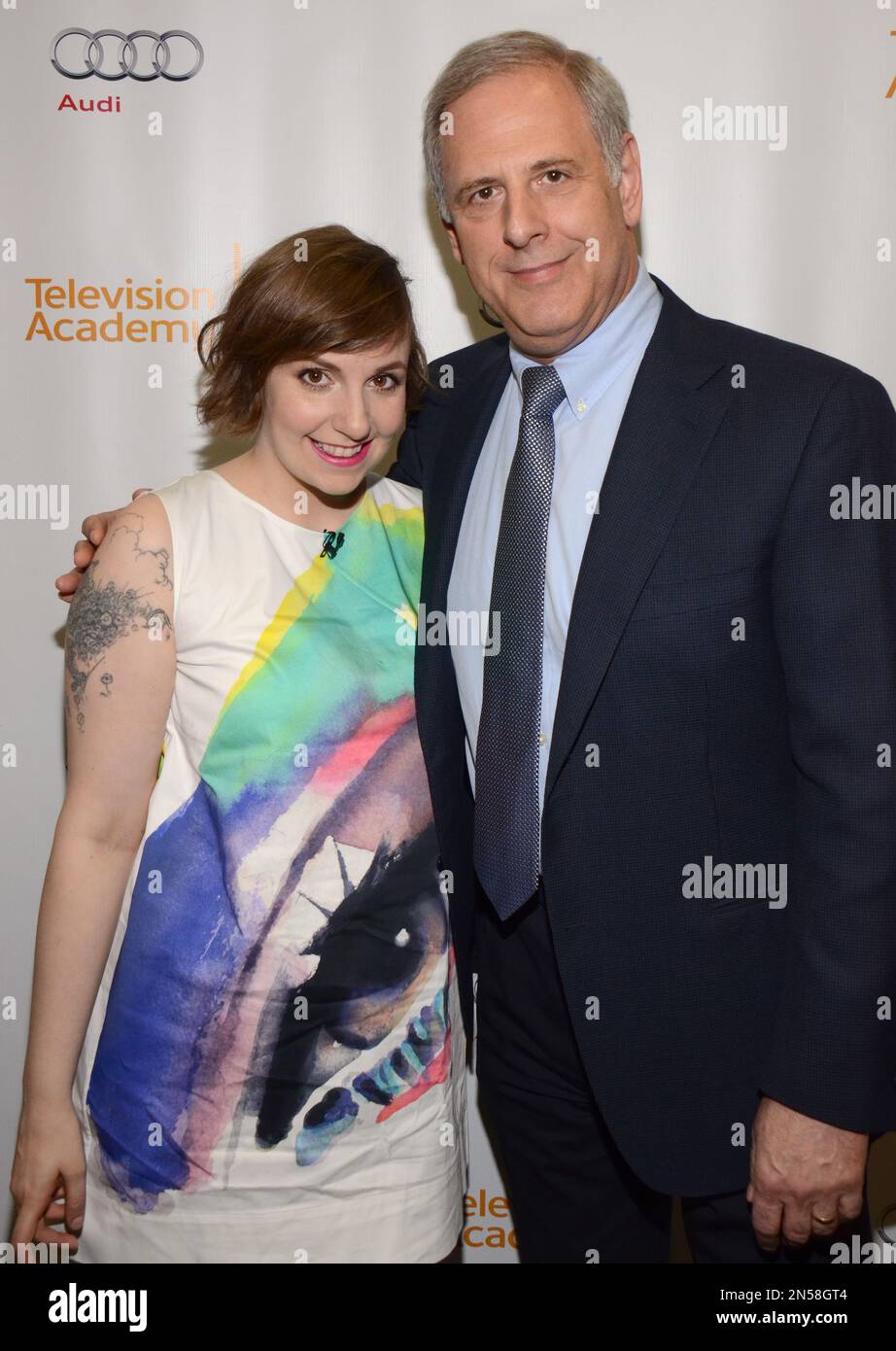 EXCLUSIVE - Lena Dunham, left, and Kevin Hamburger, vice chair of ...