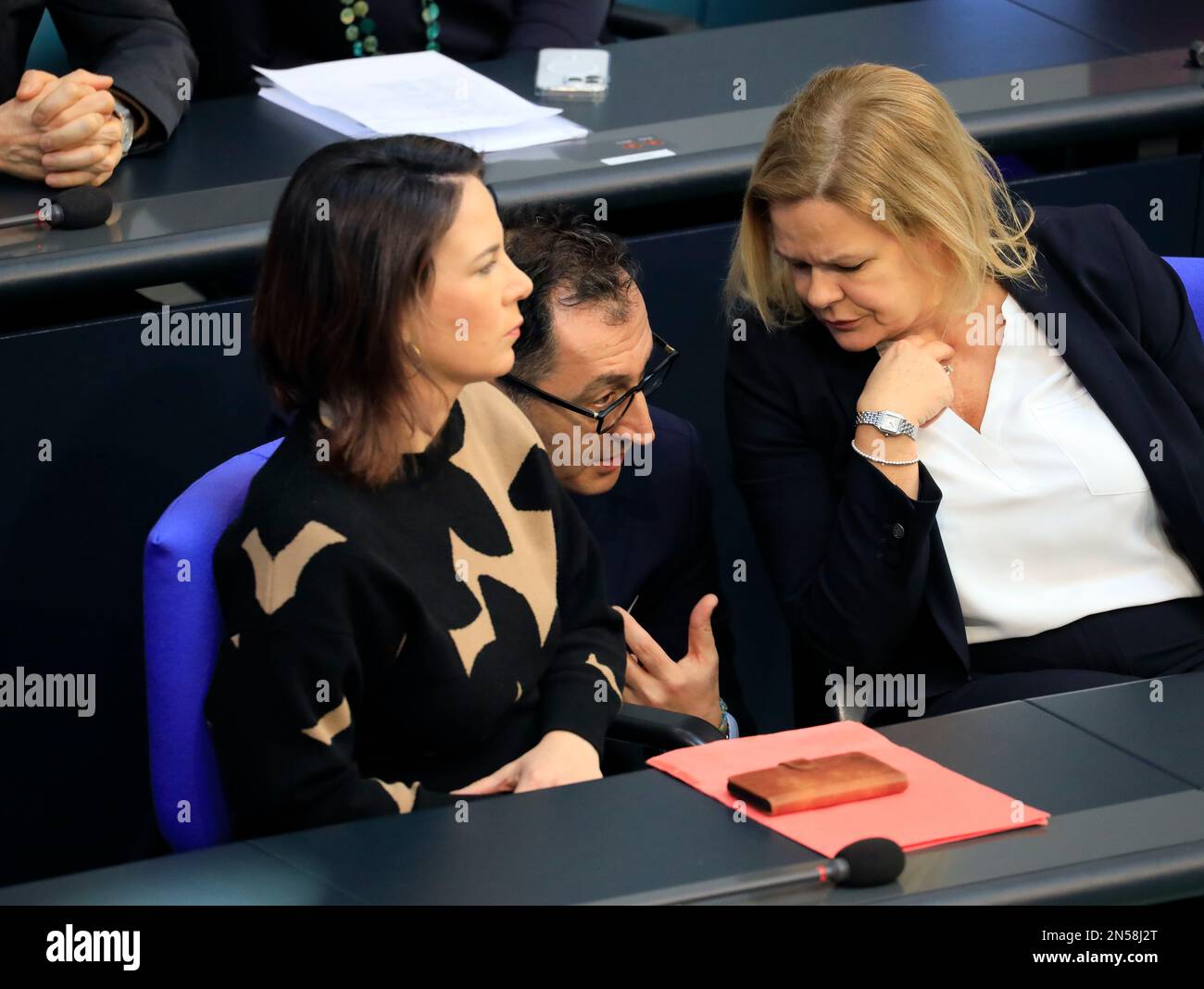 Berlin, Germany, 8 February 2023. German Federal Minister Cem Özdemir ...