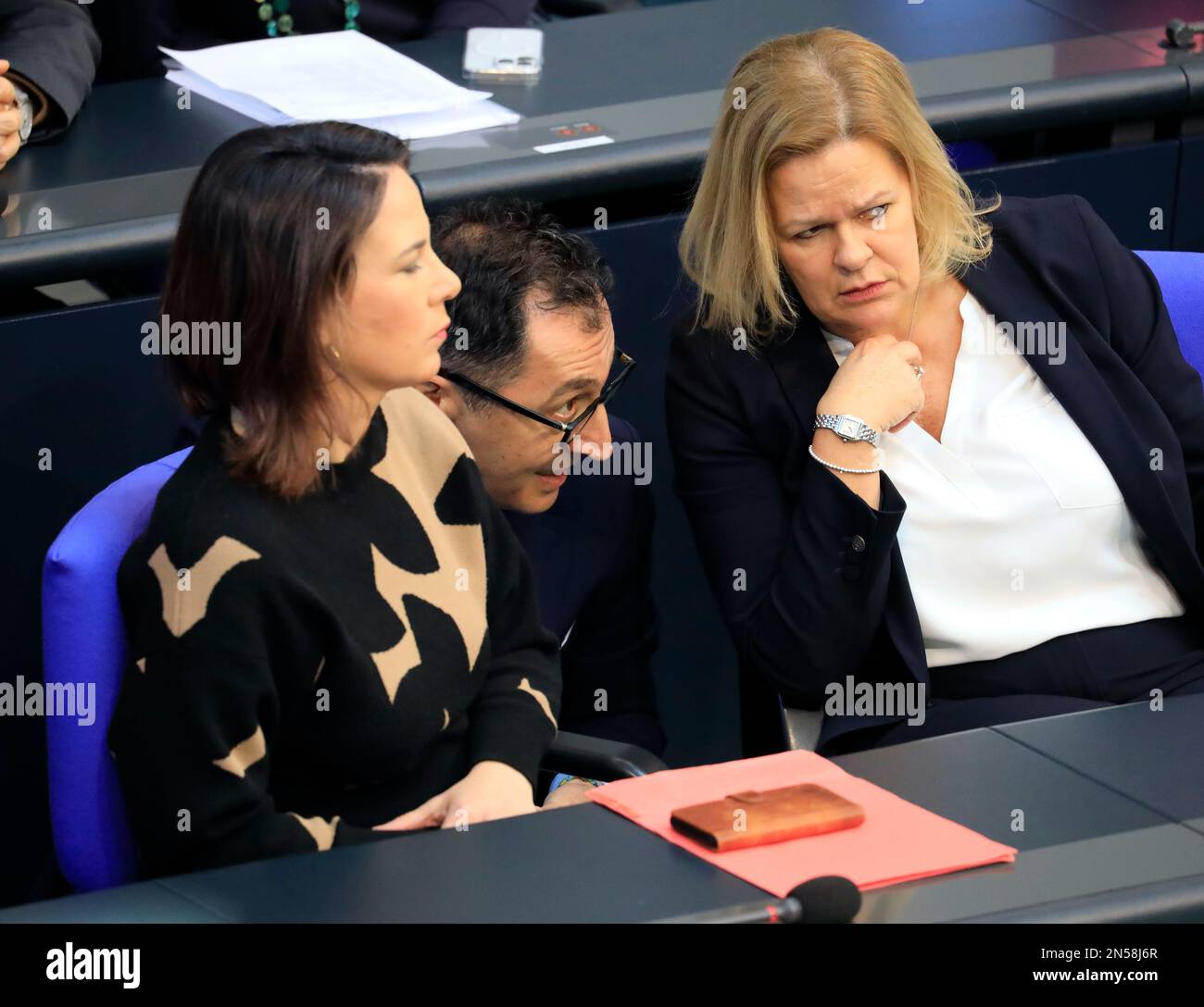 Berlin, Germany, 8 February 2023. German Federal Minister Cem Özdemir ...