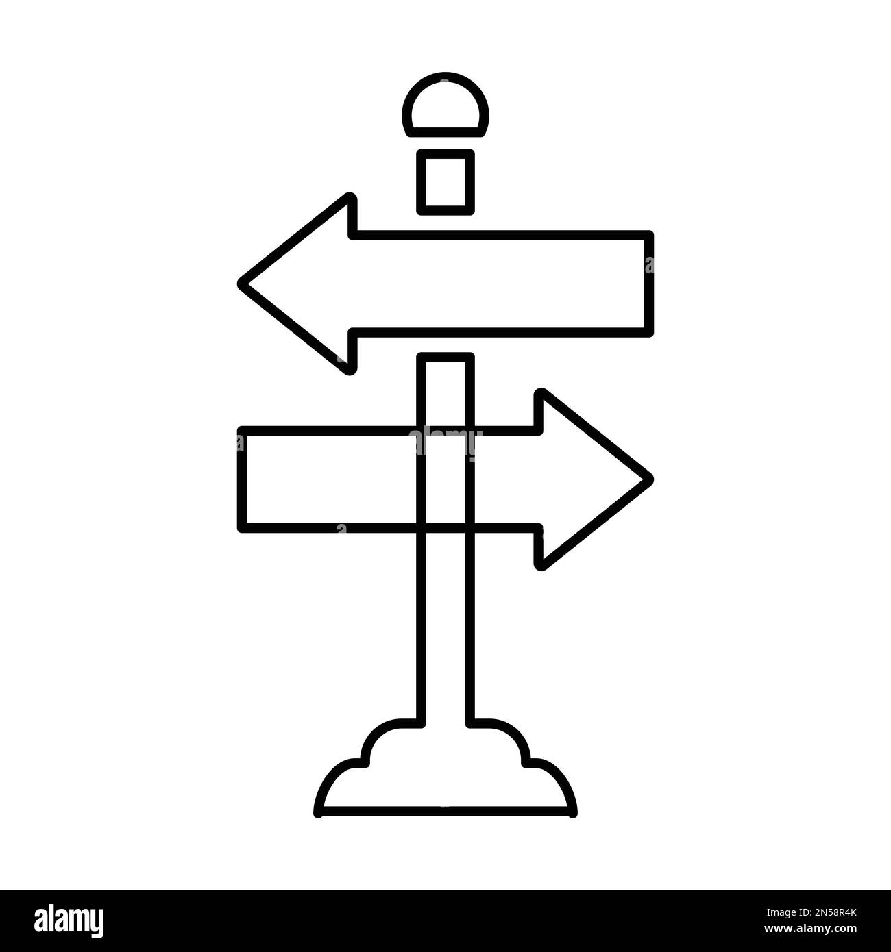Traffic, sign, direction icon - Vector EPS file. Perfect use for print ...