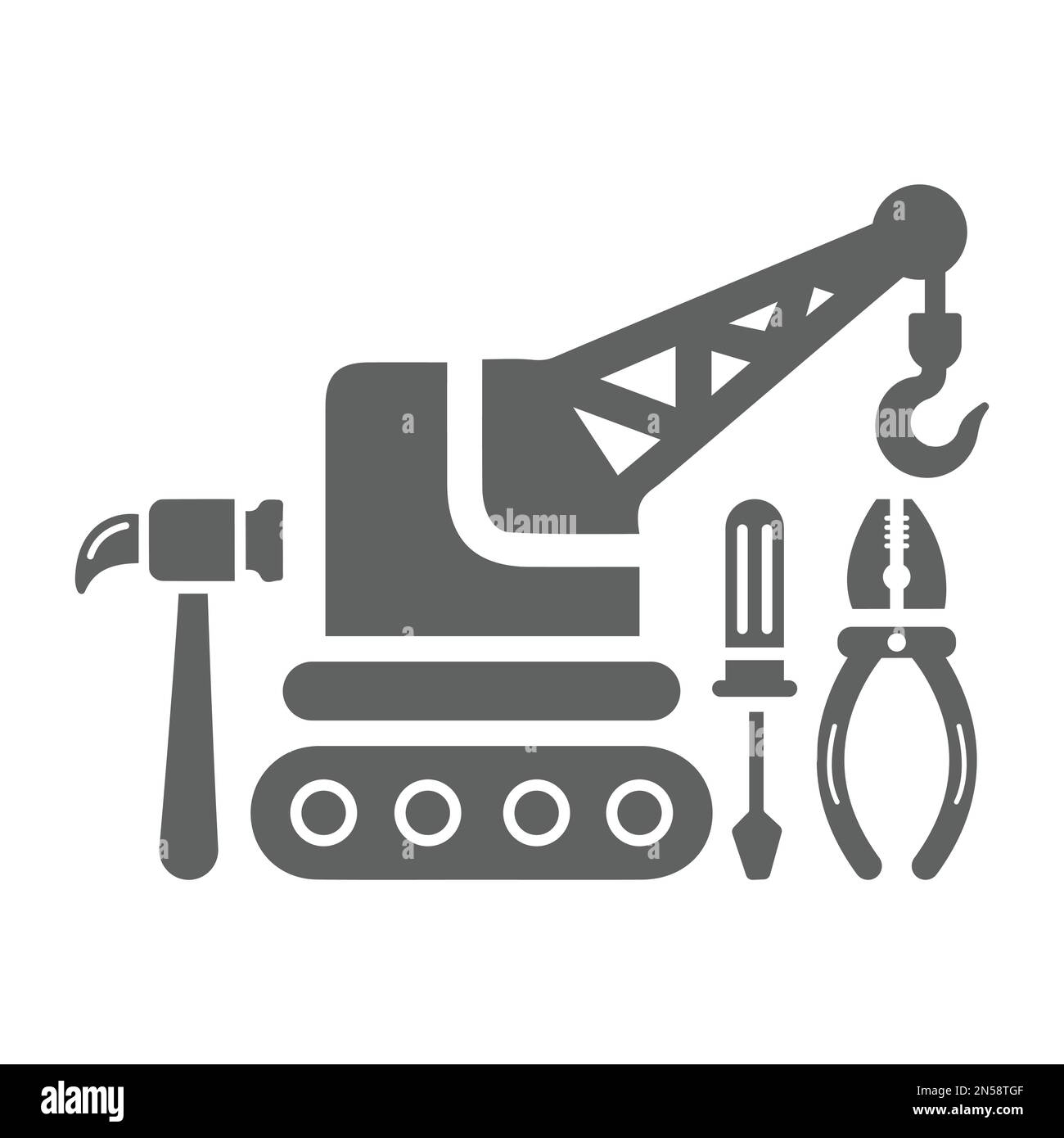 Maintenance, construction work icon - Vector EPS file. Perfect use for ...