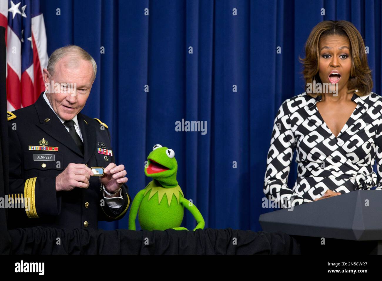 "From the senior military officer to the senior muppet," says Gen ...