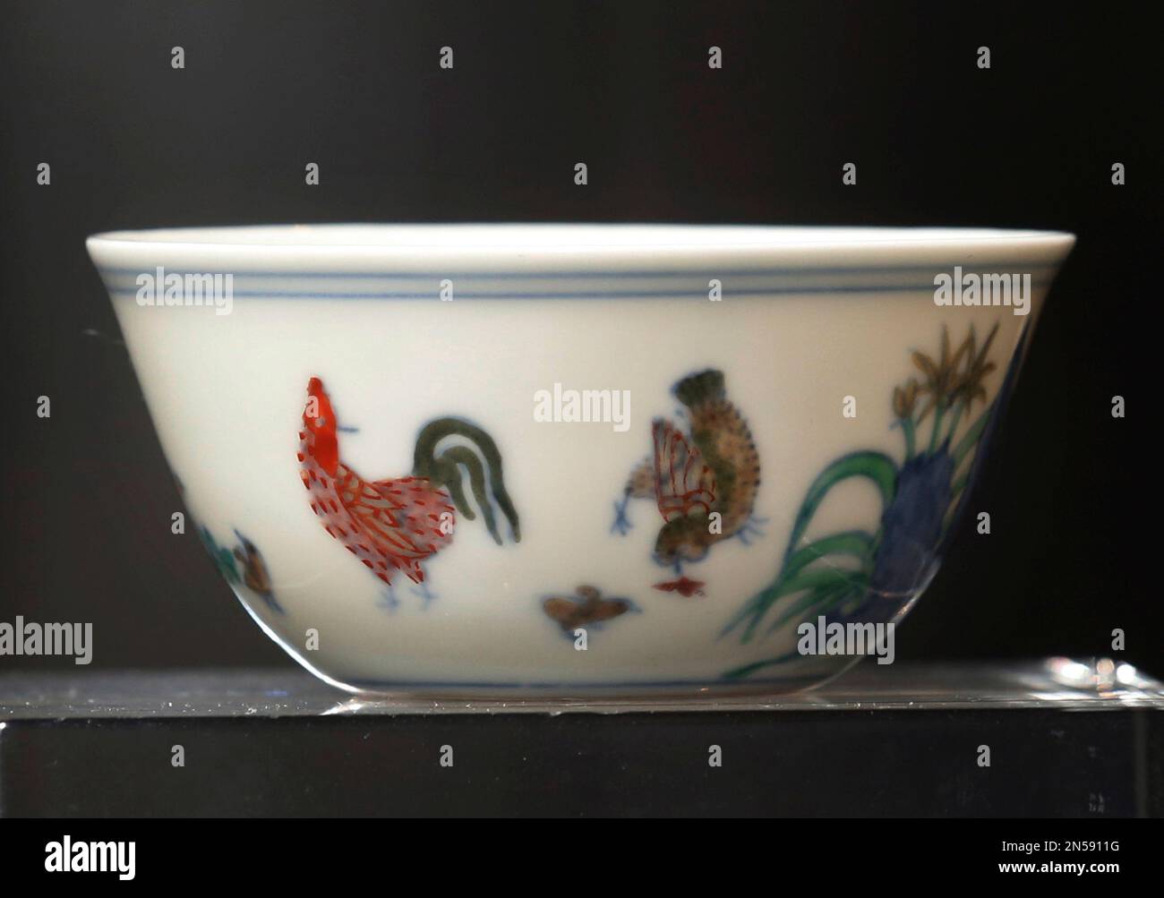 The Meiyintang “Chicken Cup” from the Chinese Ming Dynasty (1368-1644 ...