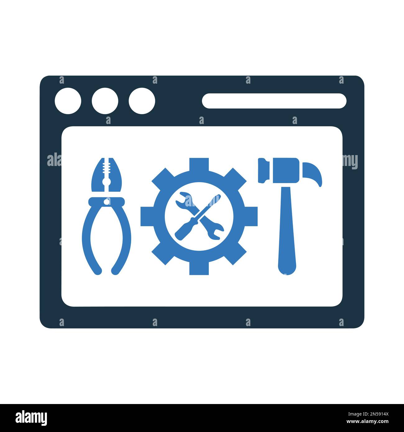 Maintenance icon hi-res stock photography and images - Alamy