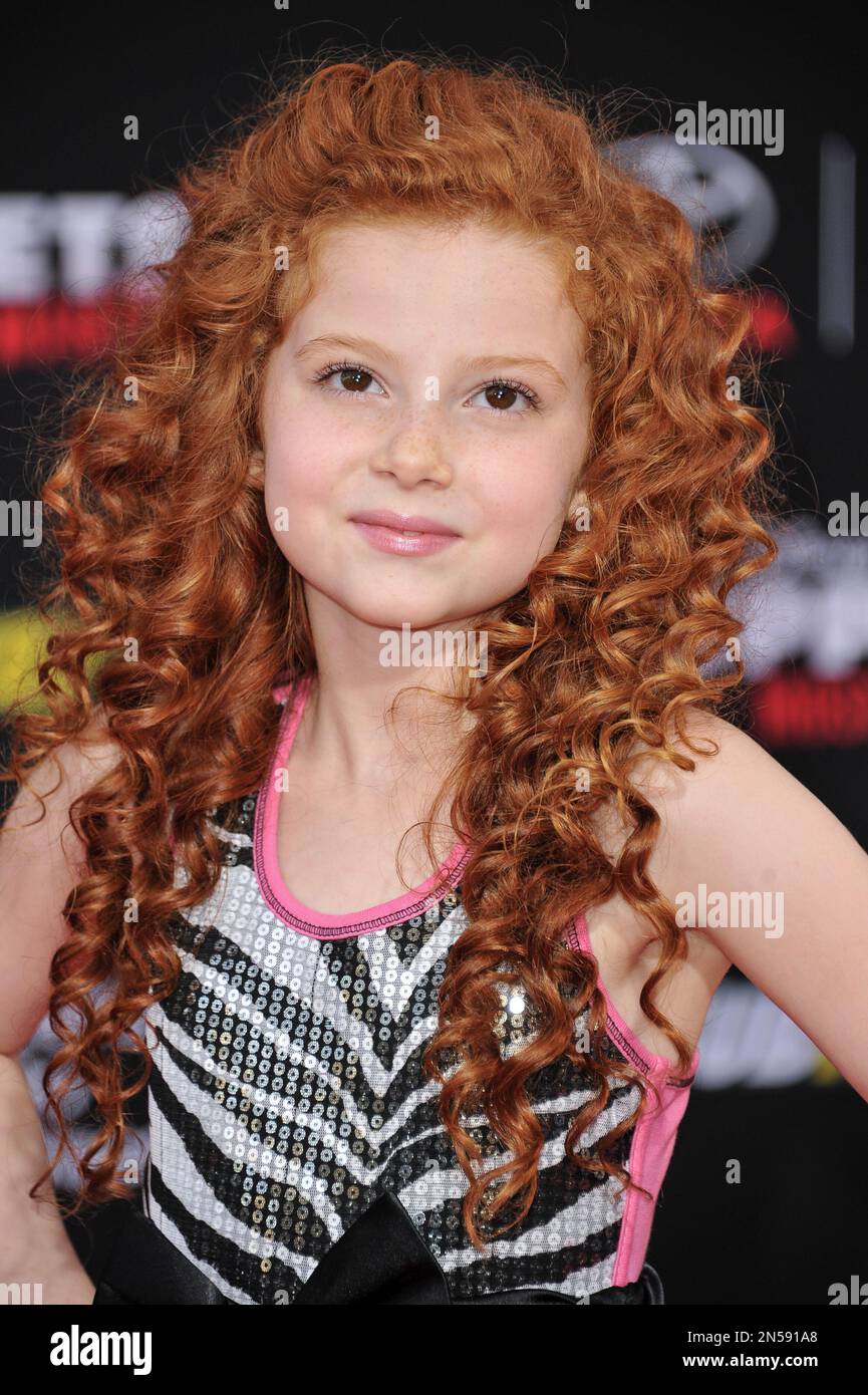 Francesca Capaldi arrives at the World Premiere of "Muppets Most Wanted ...